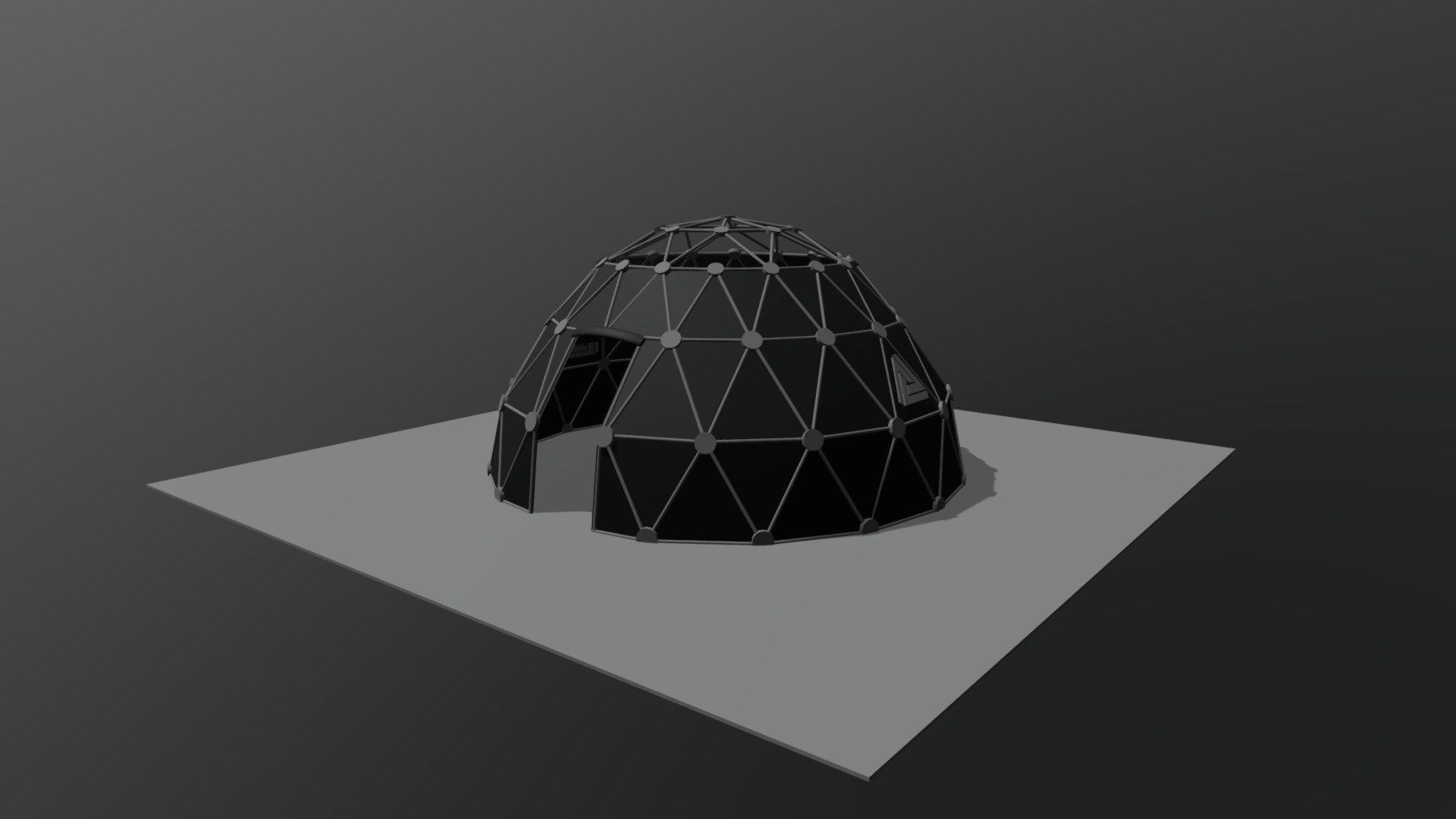 Geo Dome - 3D model by PRIMETEK [470c64d] - Sketchfab