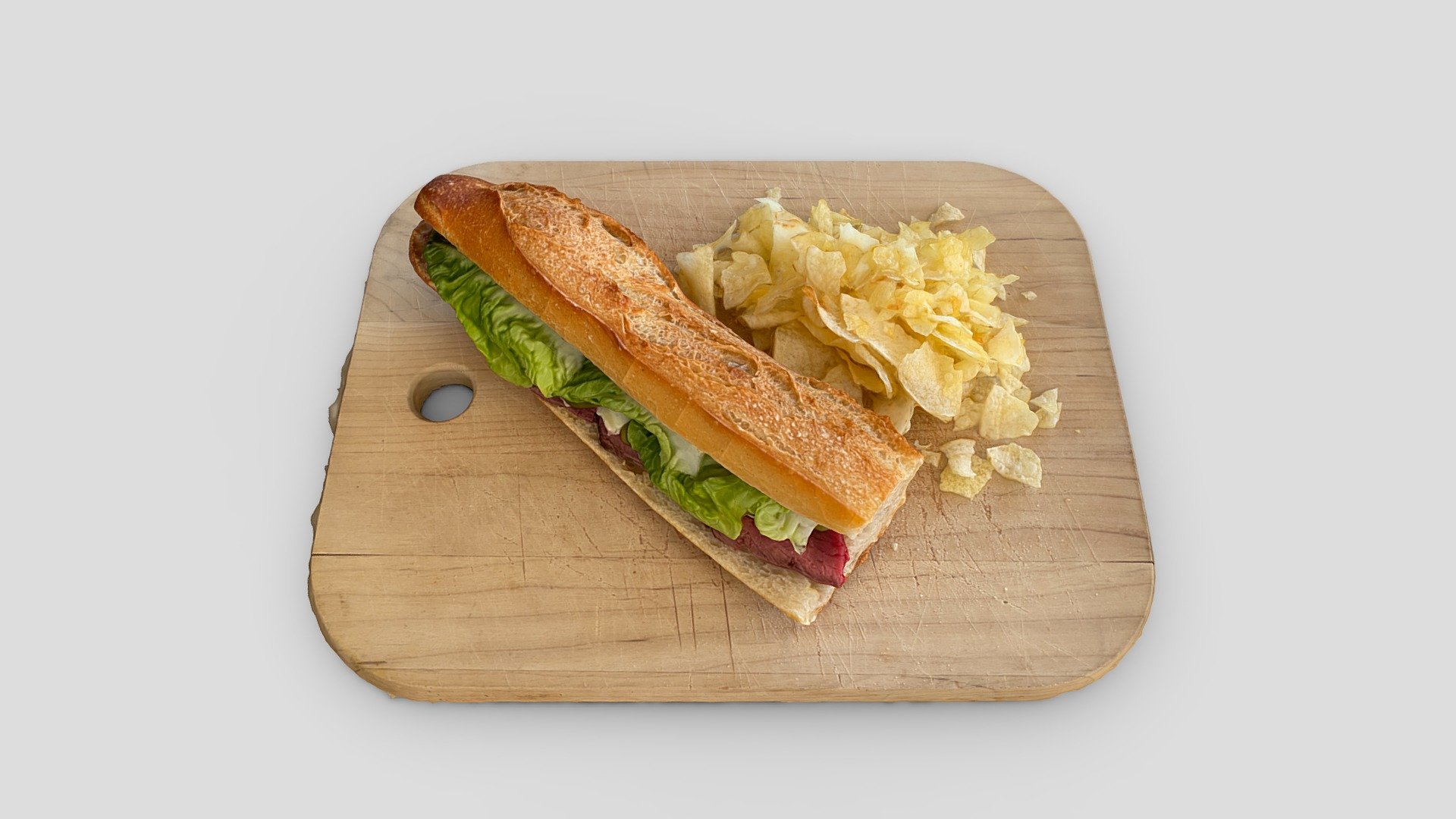 Home-made sandwich - Download Free 3D model by alban [470c868] - Sketchfab