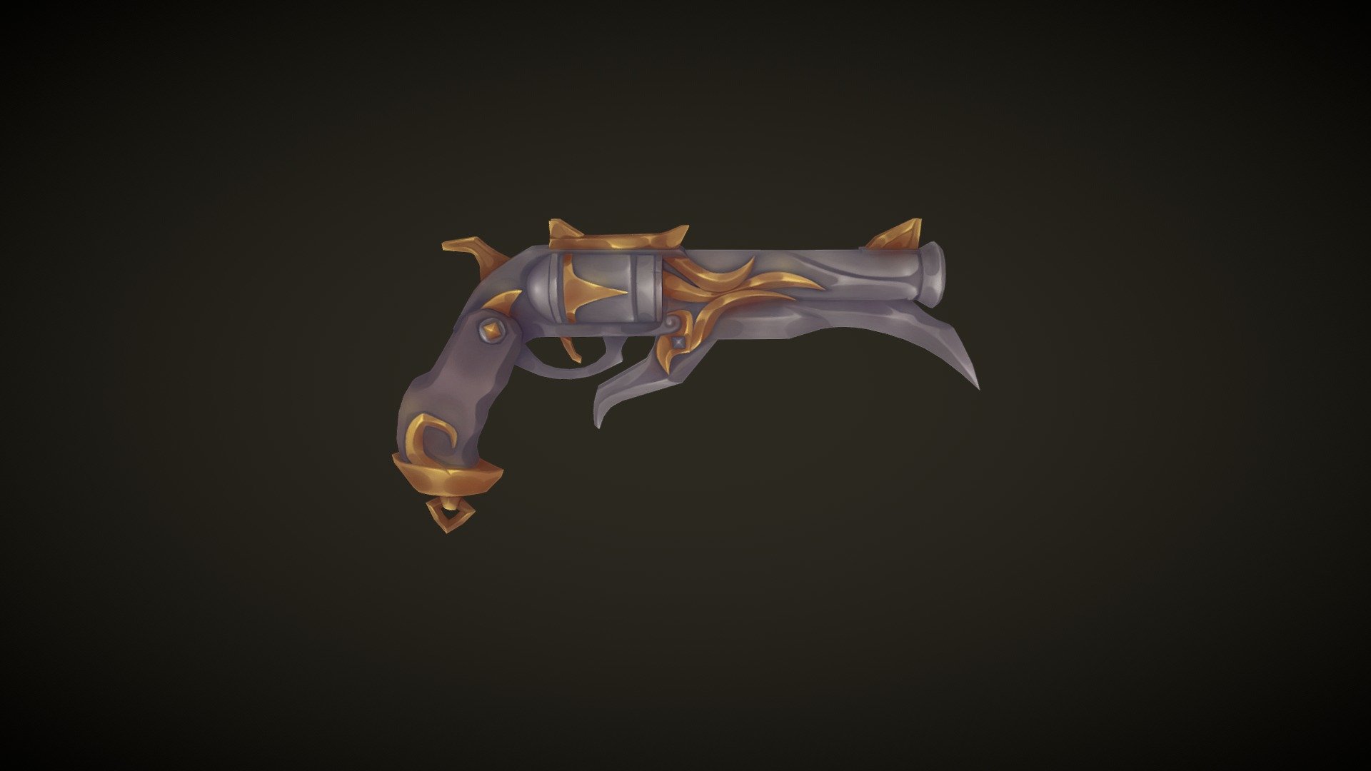 gun - 3D model by max8320 [470d882] - Sketchfab