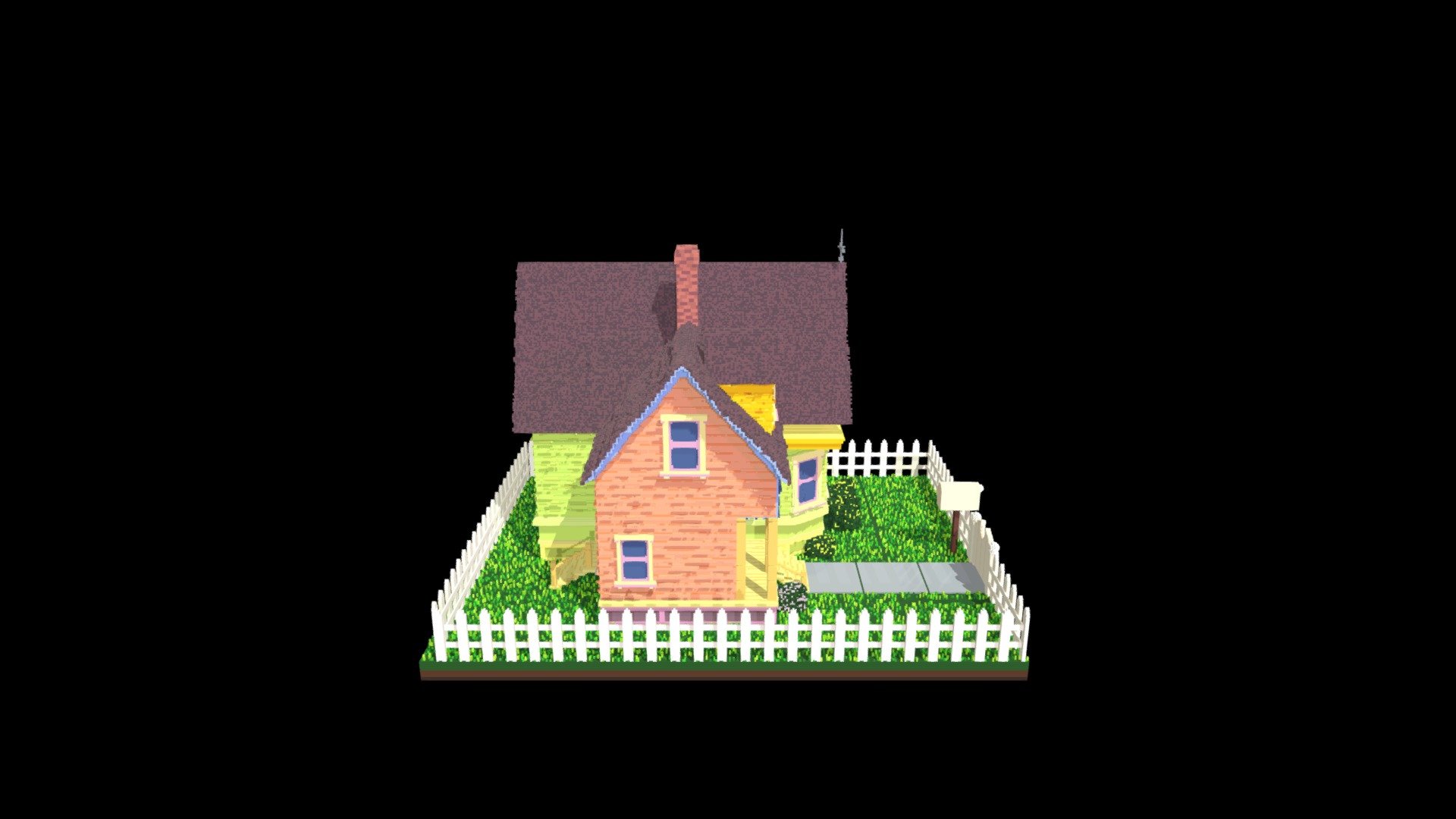 Up House - 3D model by hanna_bezler [470e9a0] - Sketchfab