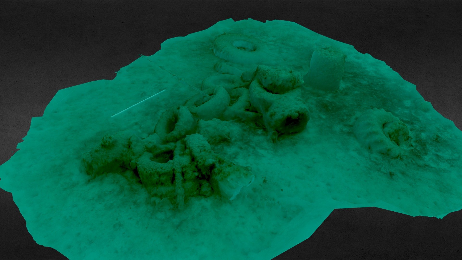 Little Tyre Pile, Rockingham Wreck Trail - 3D model by Diving Western ...