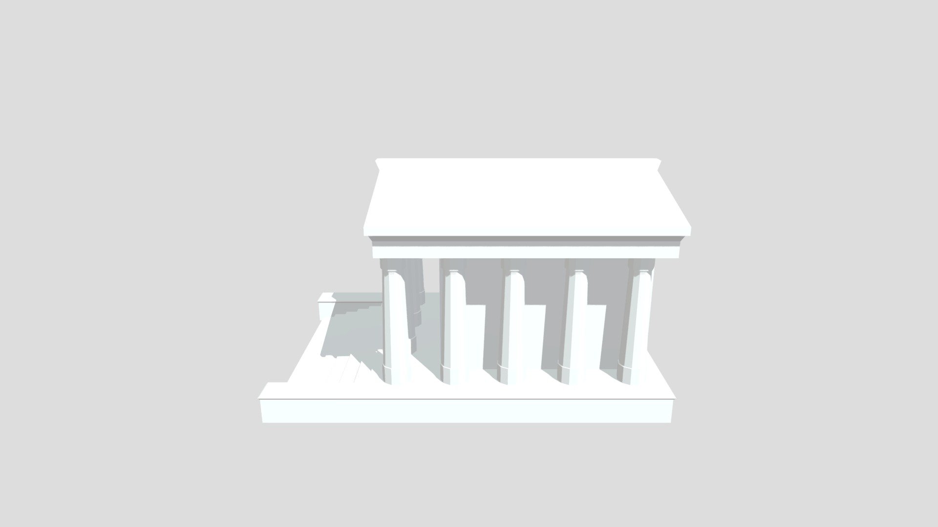 Roman Basic Temple - Download Free 3D model by GiancaiG [4710347 ...