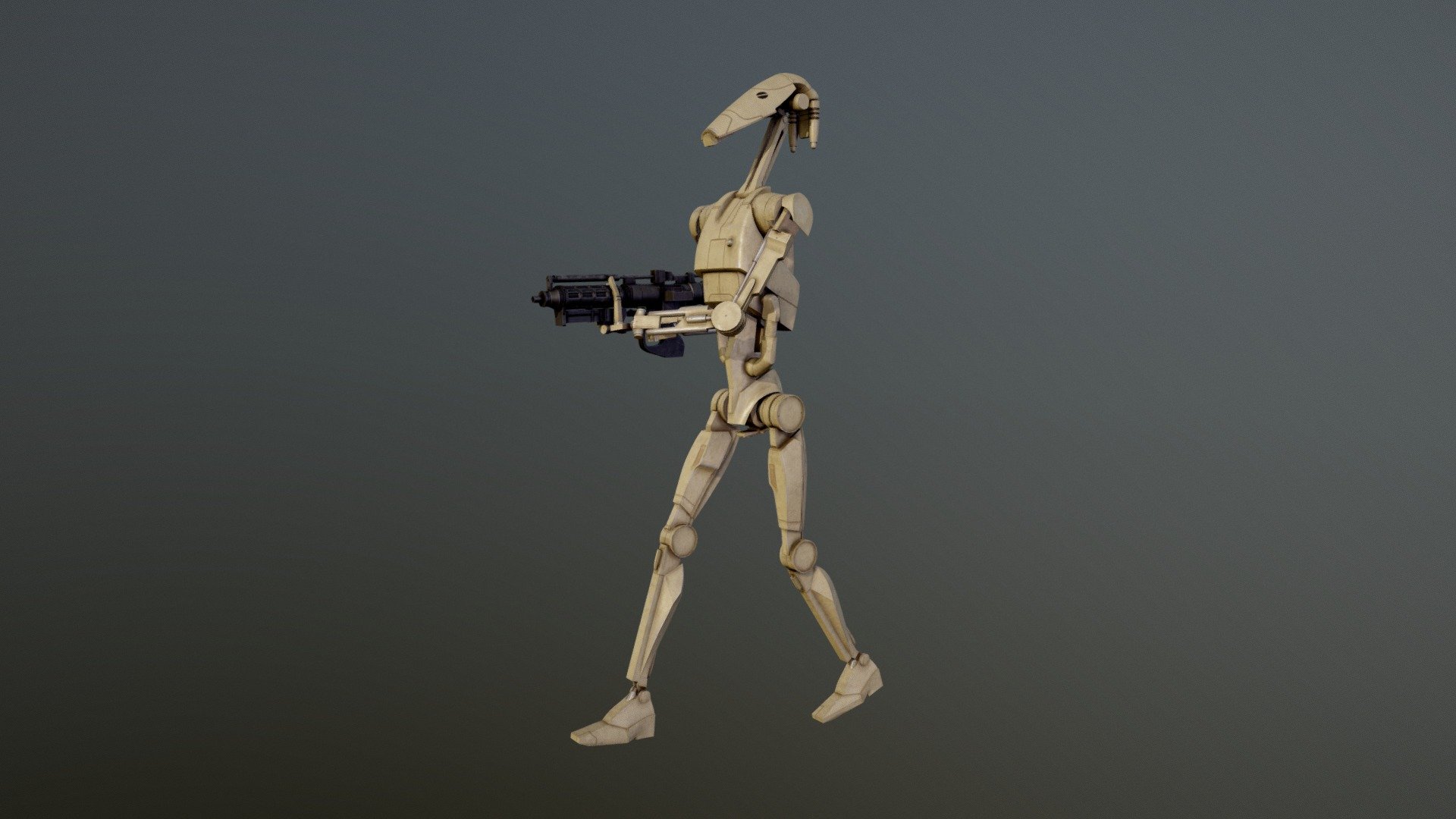 B1 Battle droid - 3D model by Kelezal [4713d0c] - Sketchfab