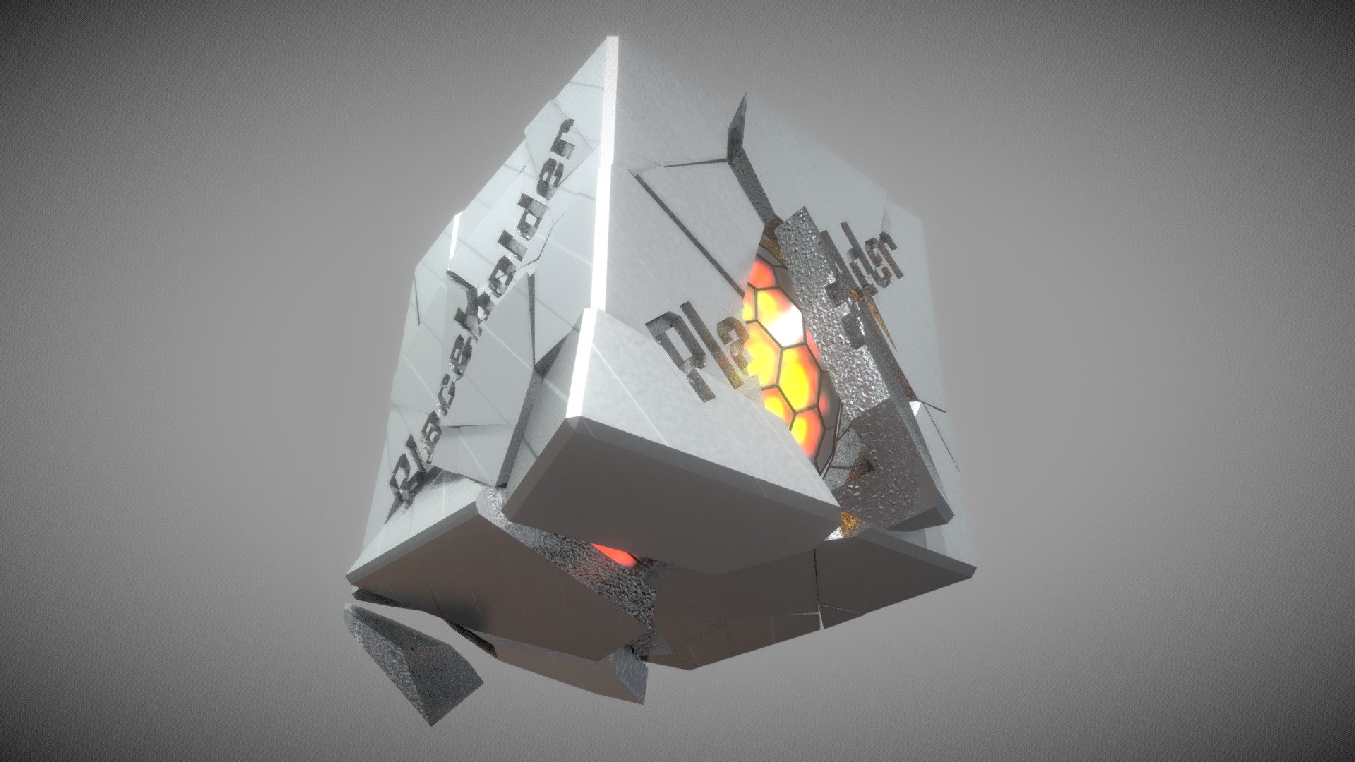 Placeholder-Cube 2 - Download Free 3D model by 3DHaupt (@dennish2010 ...