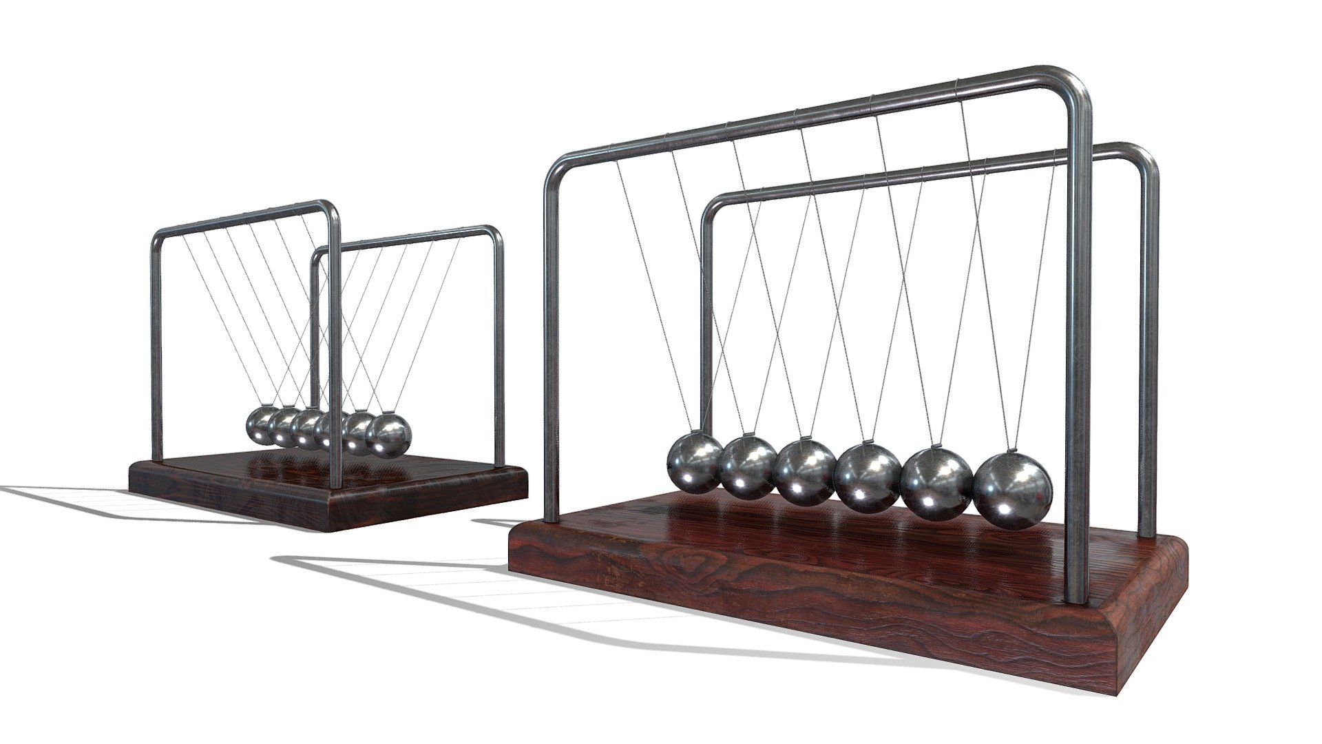 Newtons Cradle - Buy Royalty Free 3D model by Studio Lab (@studiolab ...