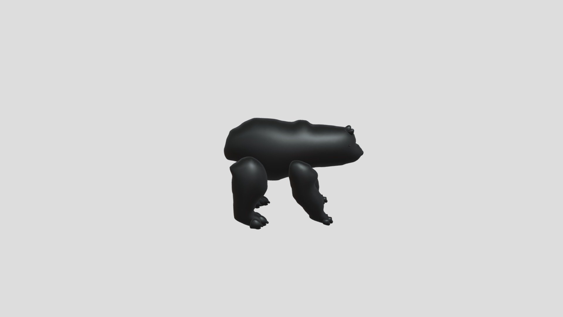 Low Poly Bear - 3D model by Ruinate [4714d2d] - Sketchfab