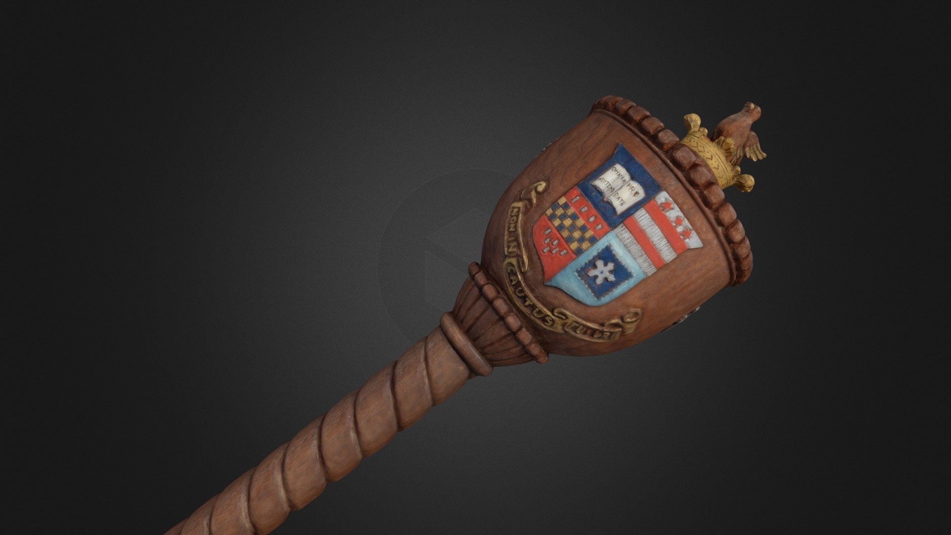Washington and Lee University mace - 3D model by iqcenter [4715462 ...