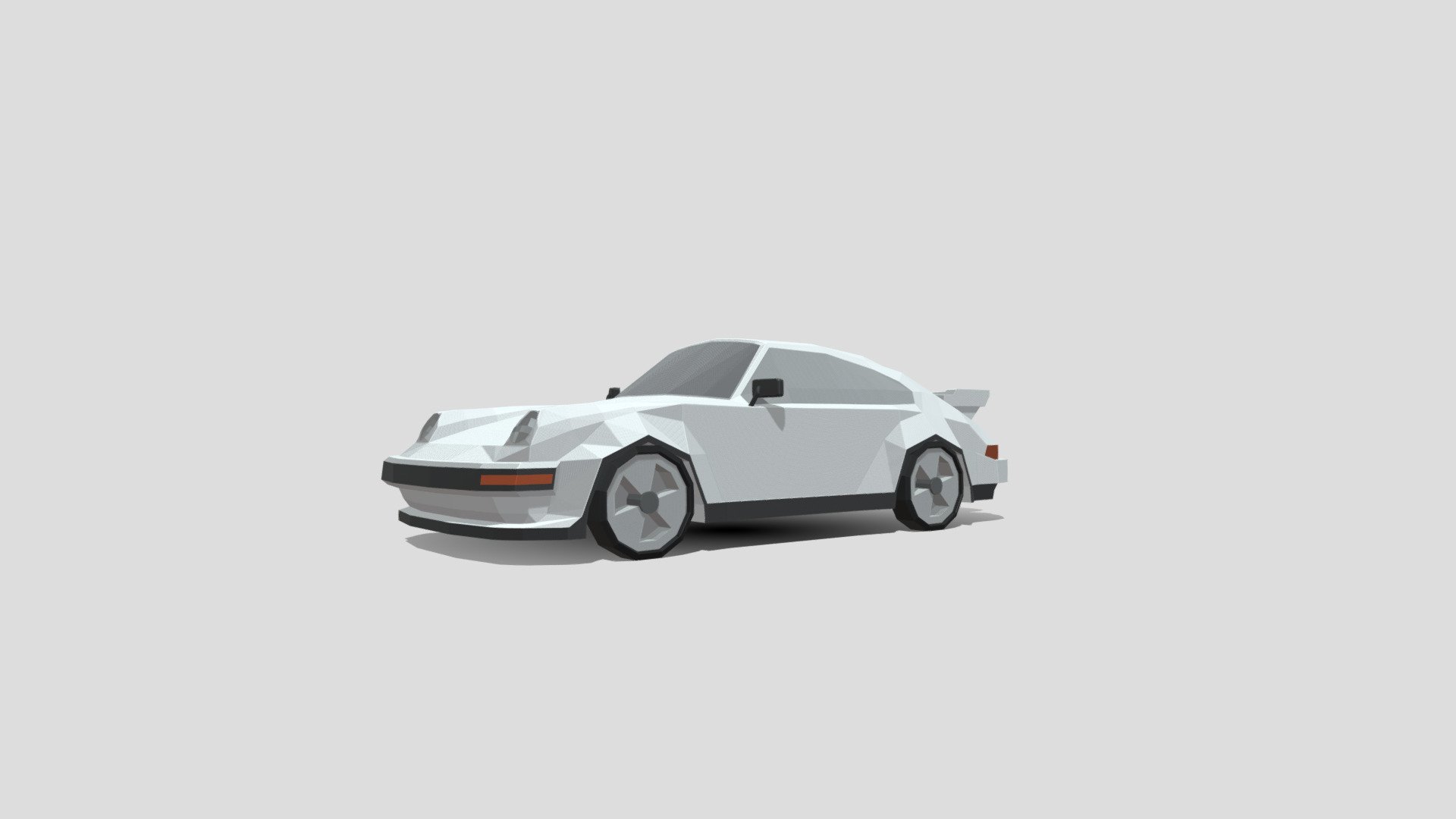 porsche 911 930 low poly - Download Free 3D model by Panderlon ...