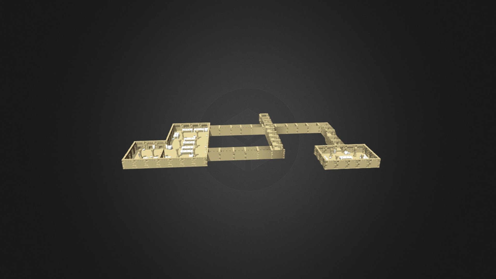 Game art 3dS max Level design | SCHOOL PROJECT! - 3D model by Lightning ...