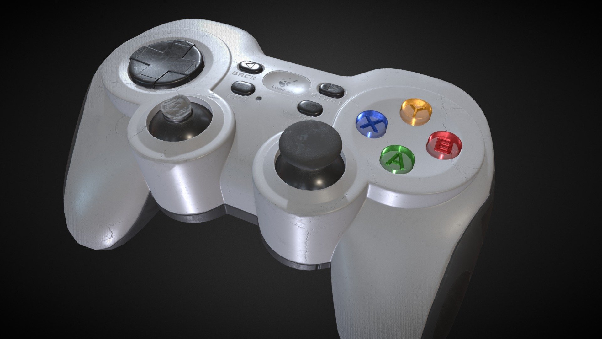 Destroyed Gamepad - 3D model by romanio_0 [471641a] - Sketchfab