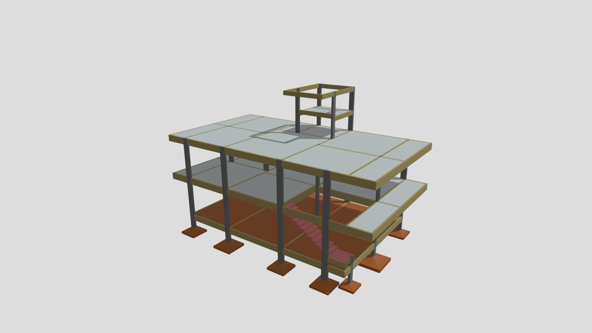 Eng. Civil Fabricio O. Loures / Estruturas - Download Free 3D model by ...