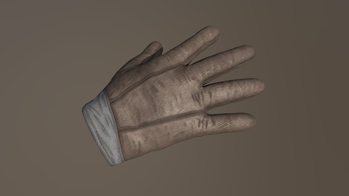 Leather-glove 3D models - Sketchfab