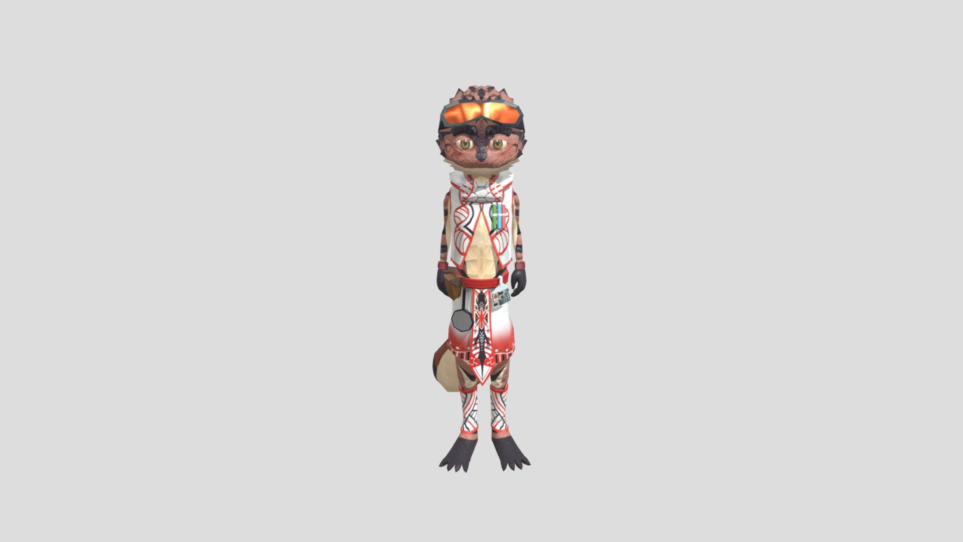 Lizard-idea - 3D model by ArabbitAday [471cd78] - Sketchfab