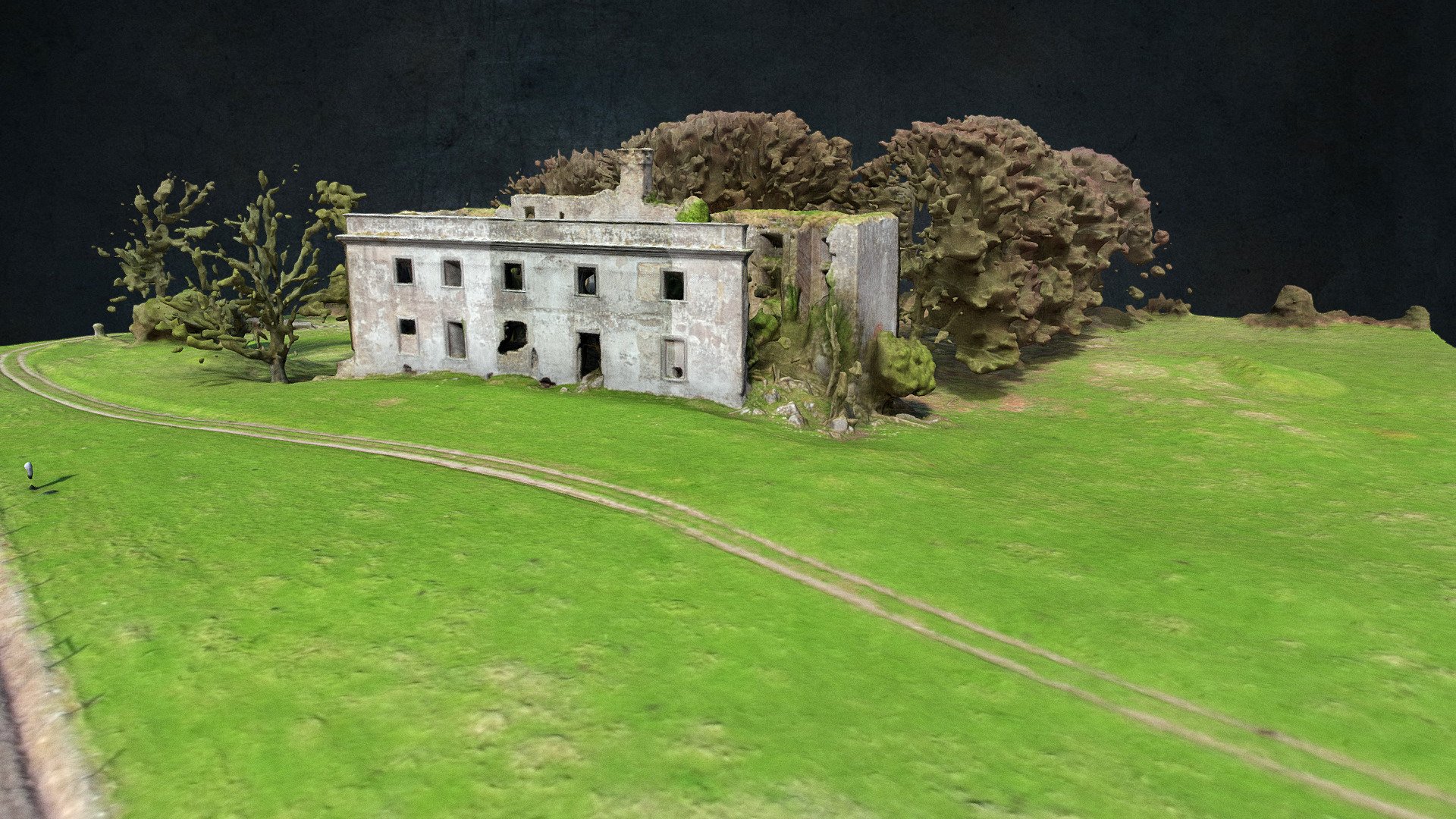 Dangan Castle | IRELAND - Download Free 3D model by Arqueomodel3D ...
