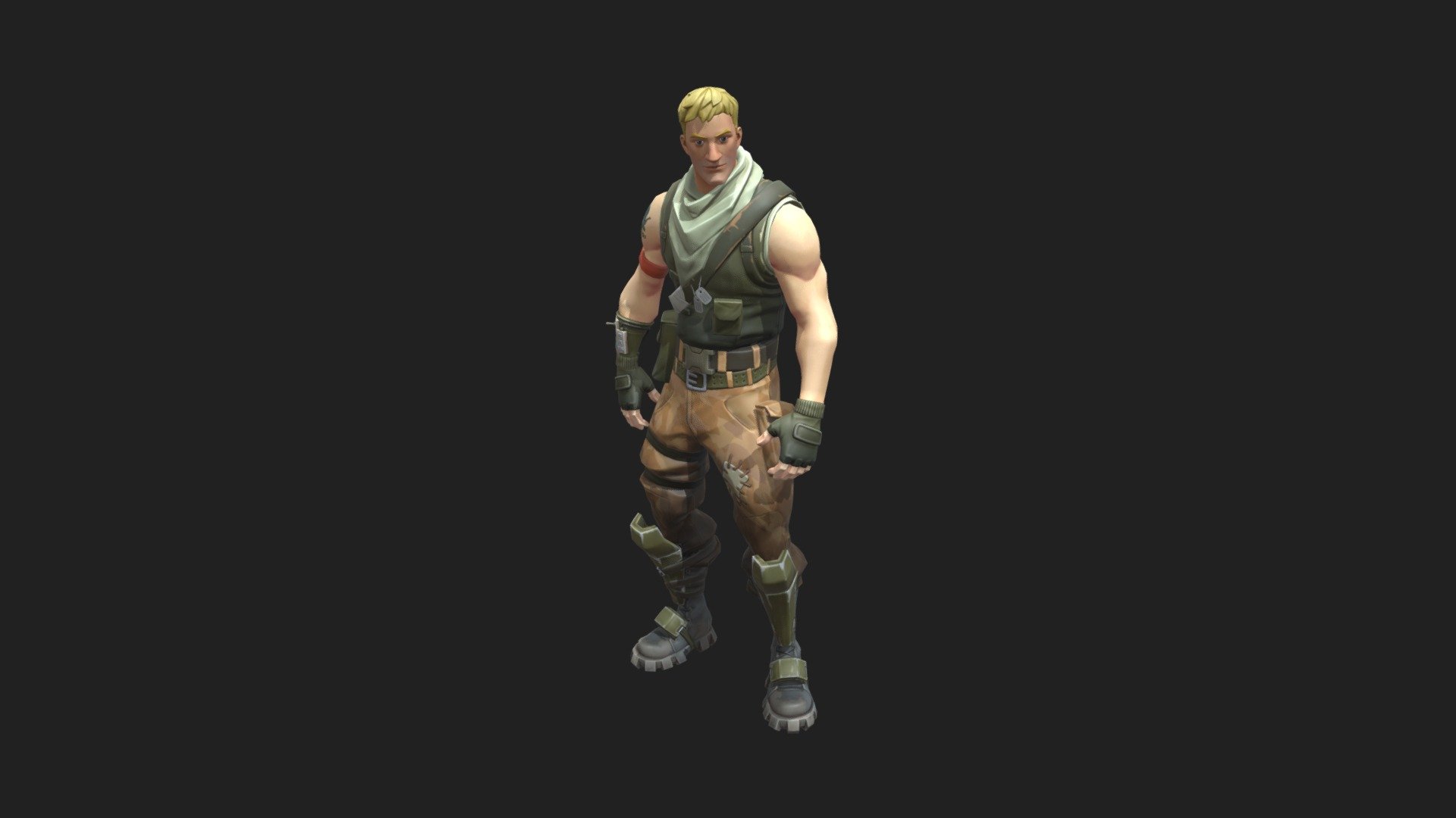 Fortnite - Gun Show Emote - 3D model by Skin-Tracker (@stairwave ...