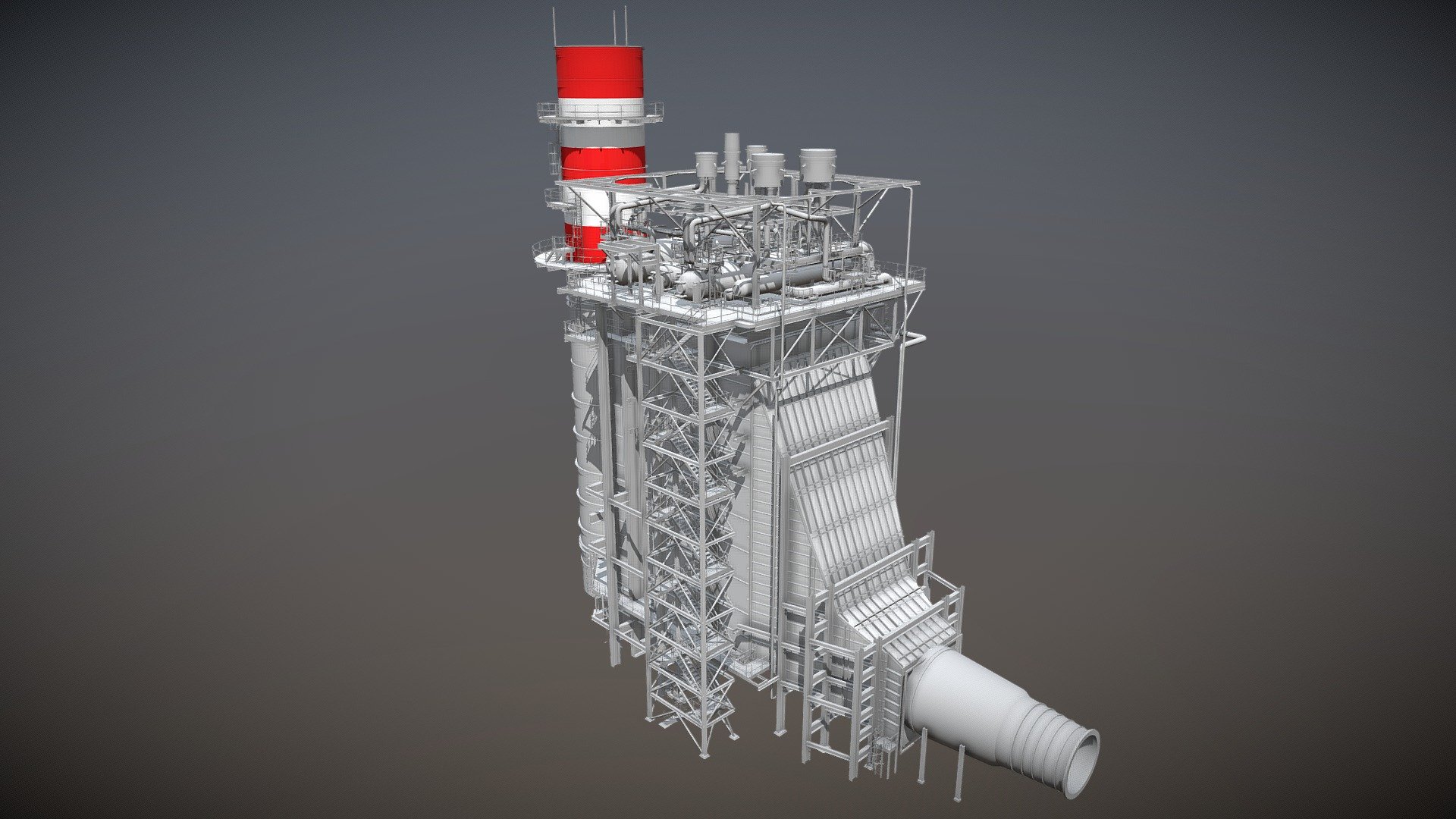 3D Power Plant - 3D model by AwanZ (@wanart6322) [4720054] - Sketchfab