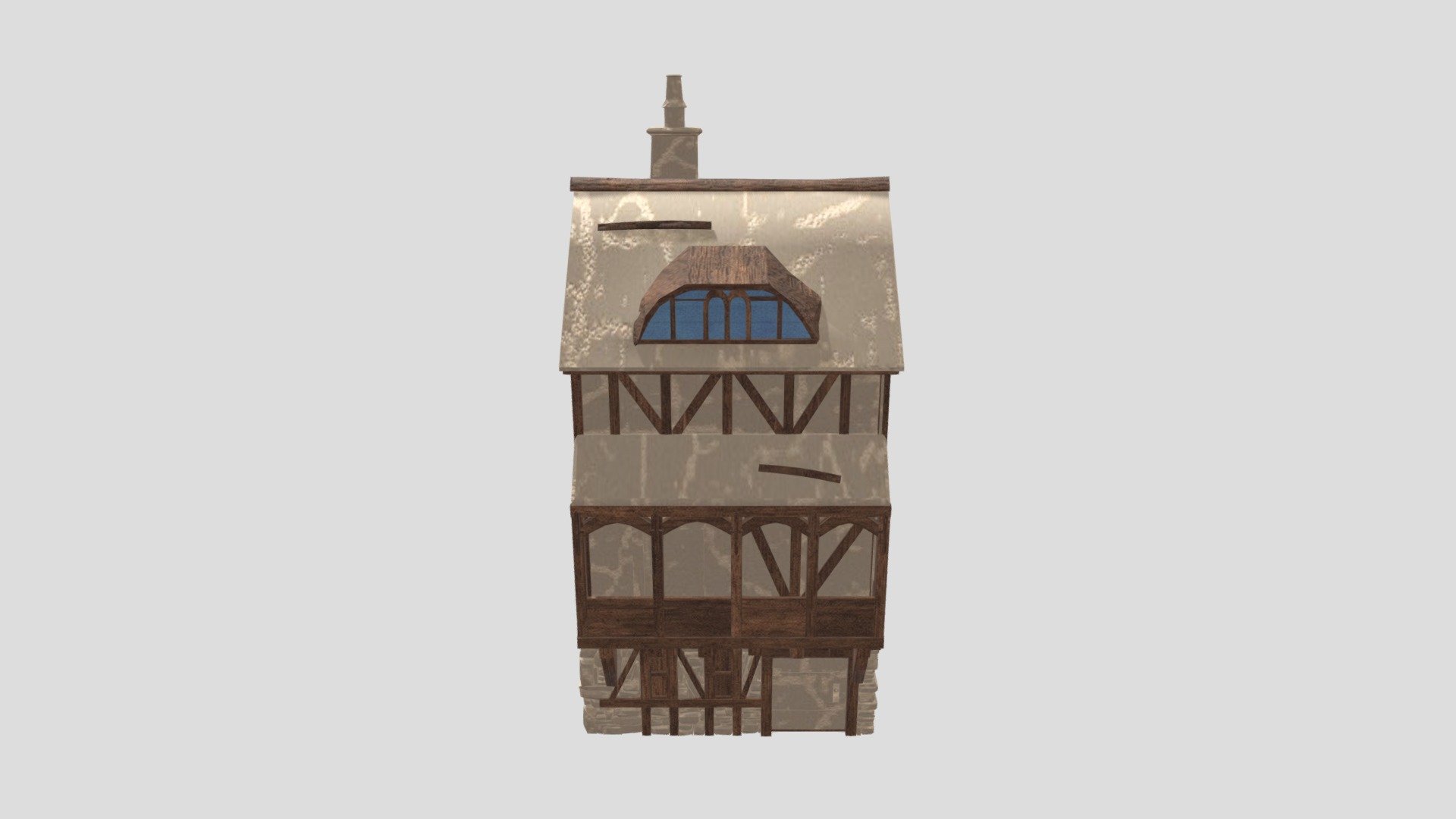 Hus - Download Free 3D model by marcustkfilm [4721f54] - Sketchfab