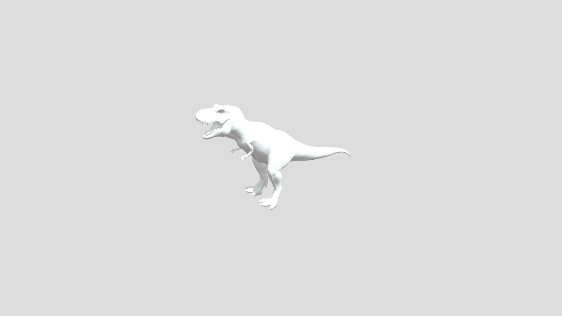 Blank T Rex 1 - Download Free 3D model by Chistodrako._. (@oscar.lopez ...