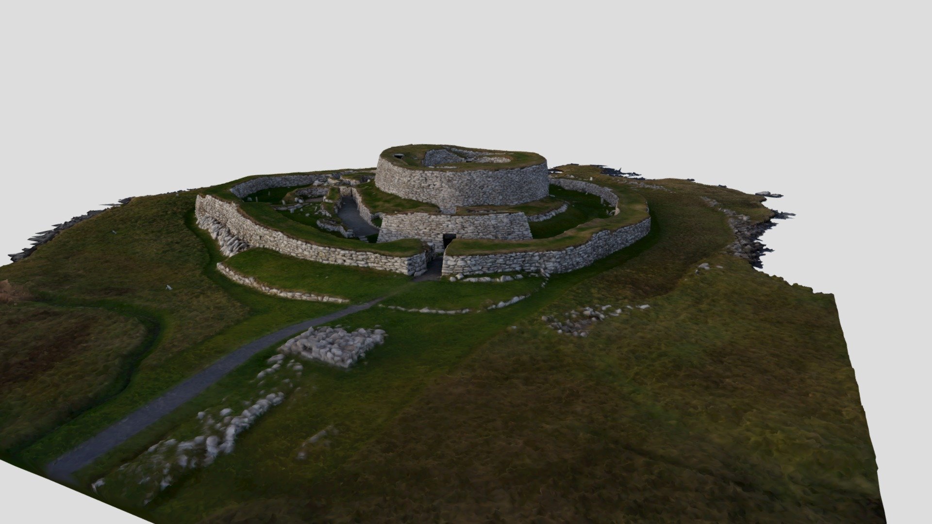 NA3D-00110 - Clickimin Broch - 3D model by NorthAtlantic3D [4723eb0 ...
