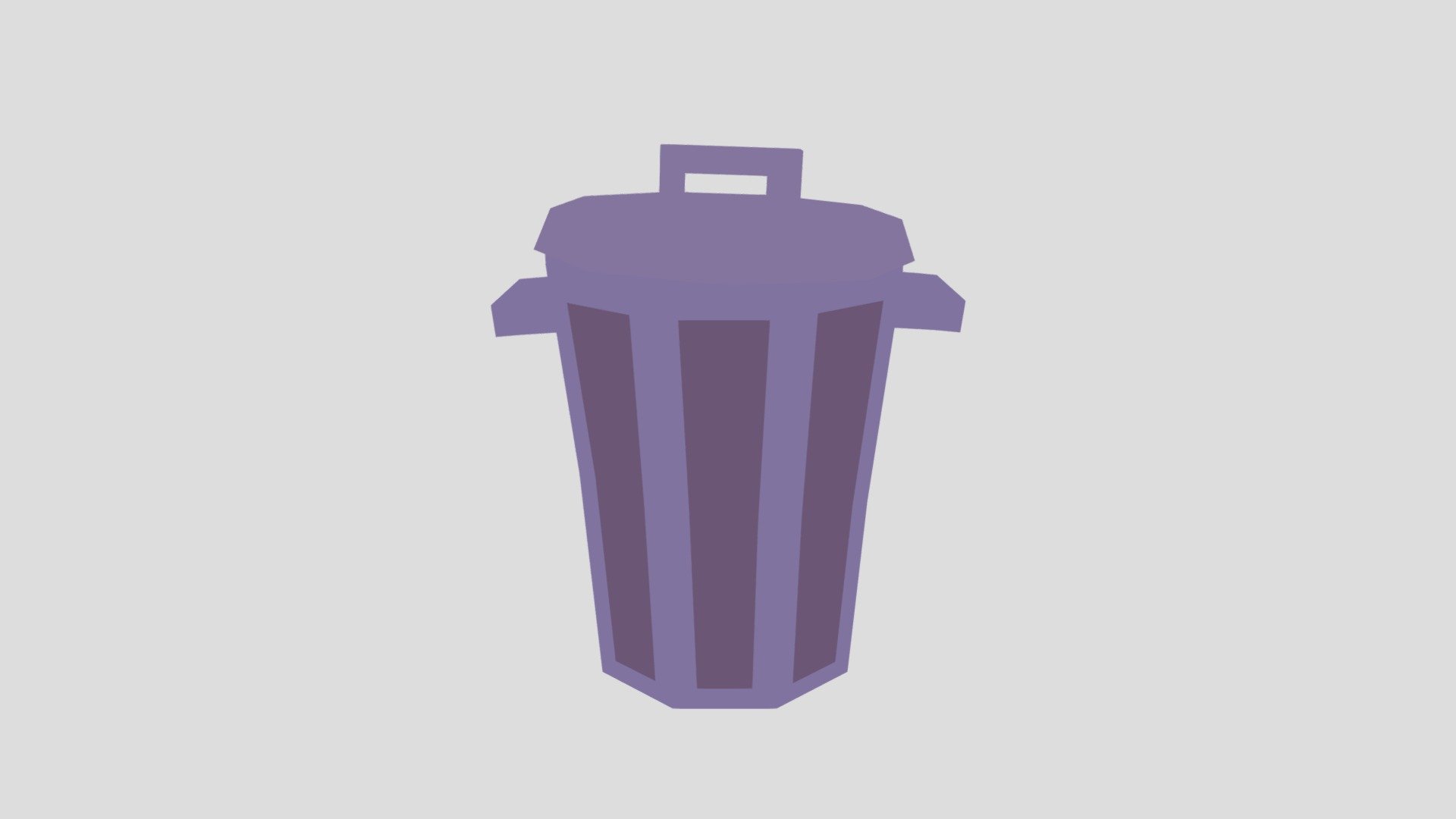 Trash Can - Download Free 3D model by Snarkle Studios (@SnarkleStudios ...