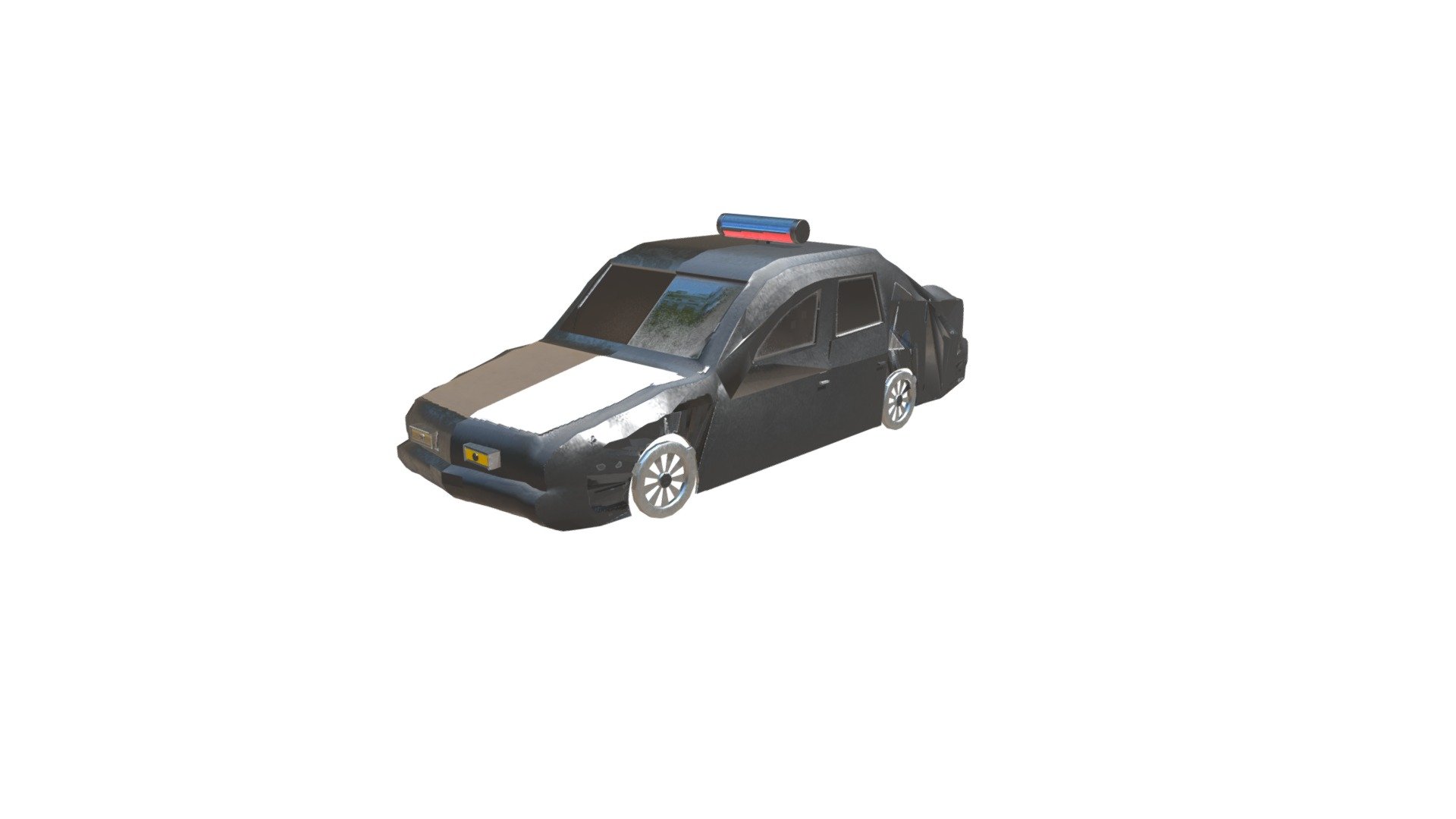 Police Car - 3D model by AngelosShiapani1 [4728096] - Sketchfab