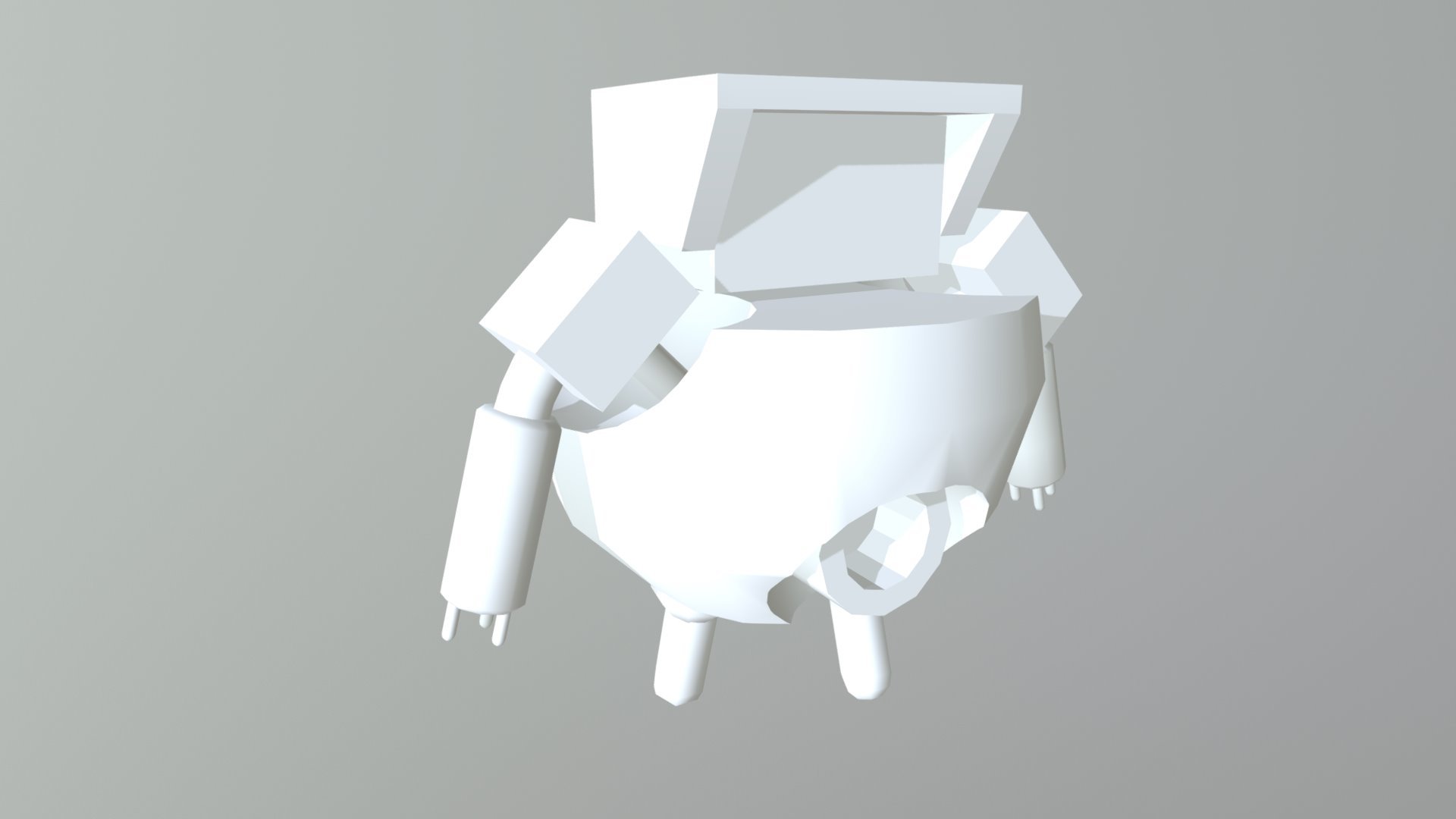 Re: Robot - 3D model by Reiyume_Yukiko [4728ce0] - Sketchfab