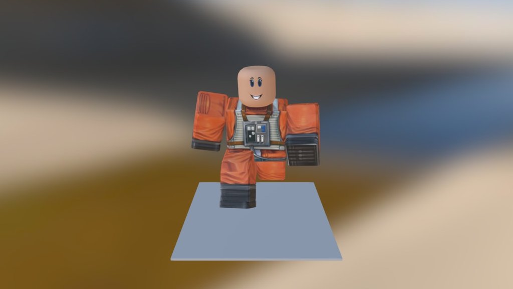 Blocky Run - 3D model by Roblox-R15 [4729c83] - Sketchfab