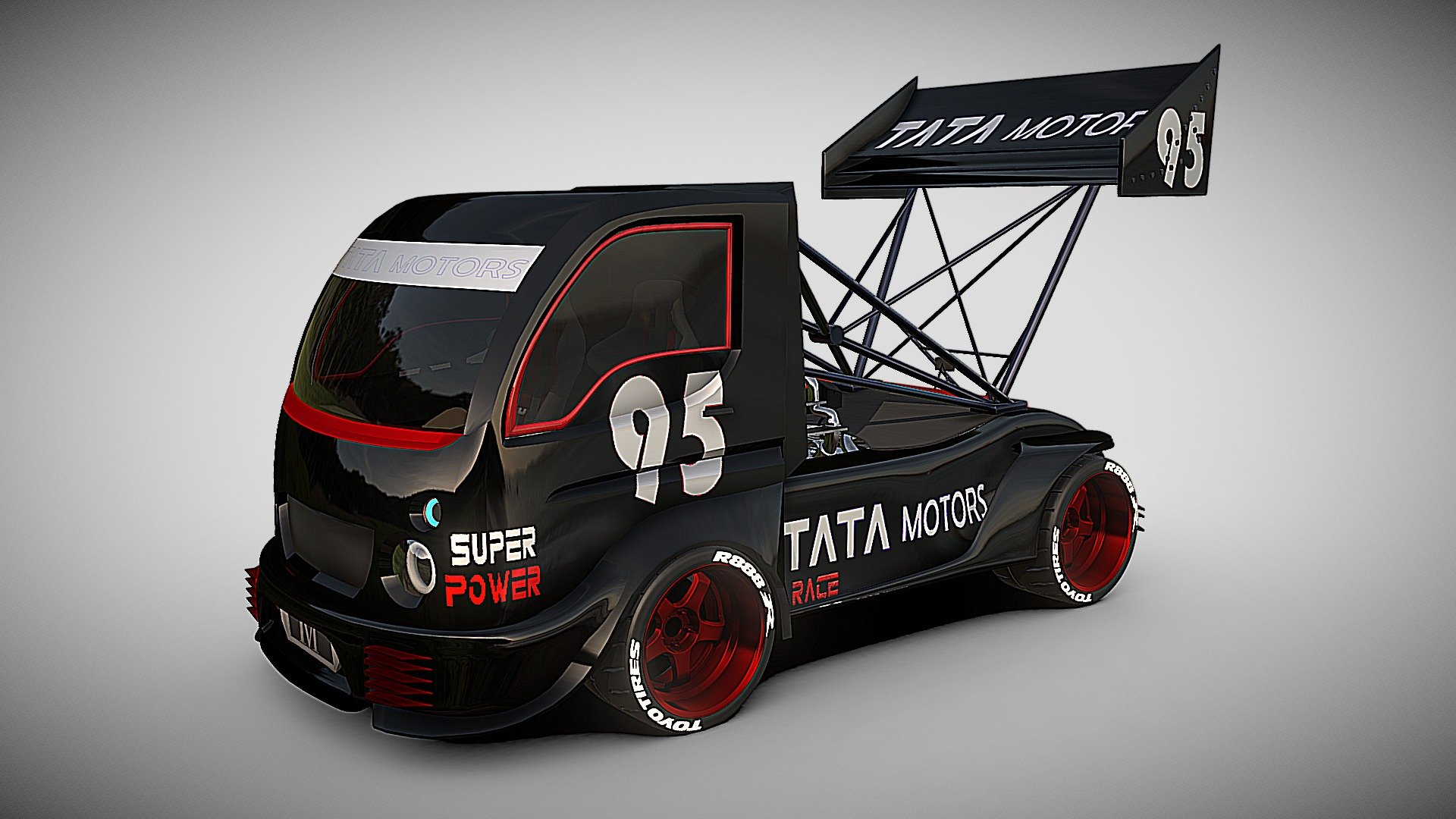 Tata ace (modfied) - 3D model by Moon 3d (@moon_3d) [472a398] - Sketchfab