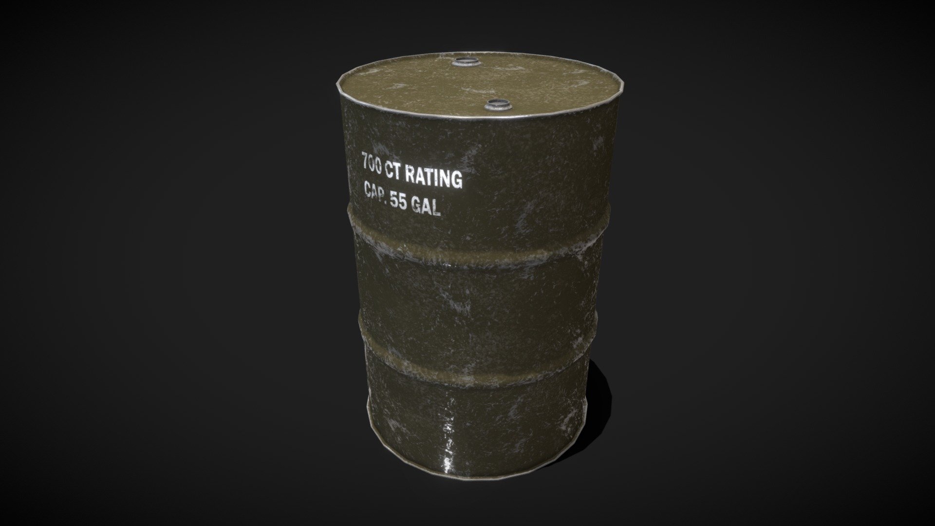 Gasoline Barrel 01 - Buy Royalty Free 3D model by 3D assets ...