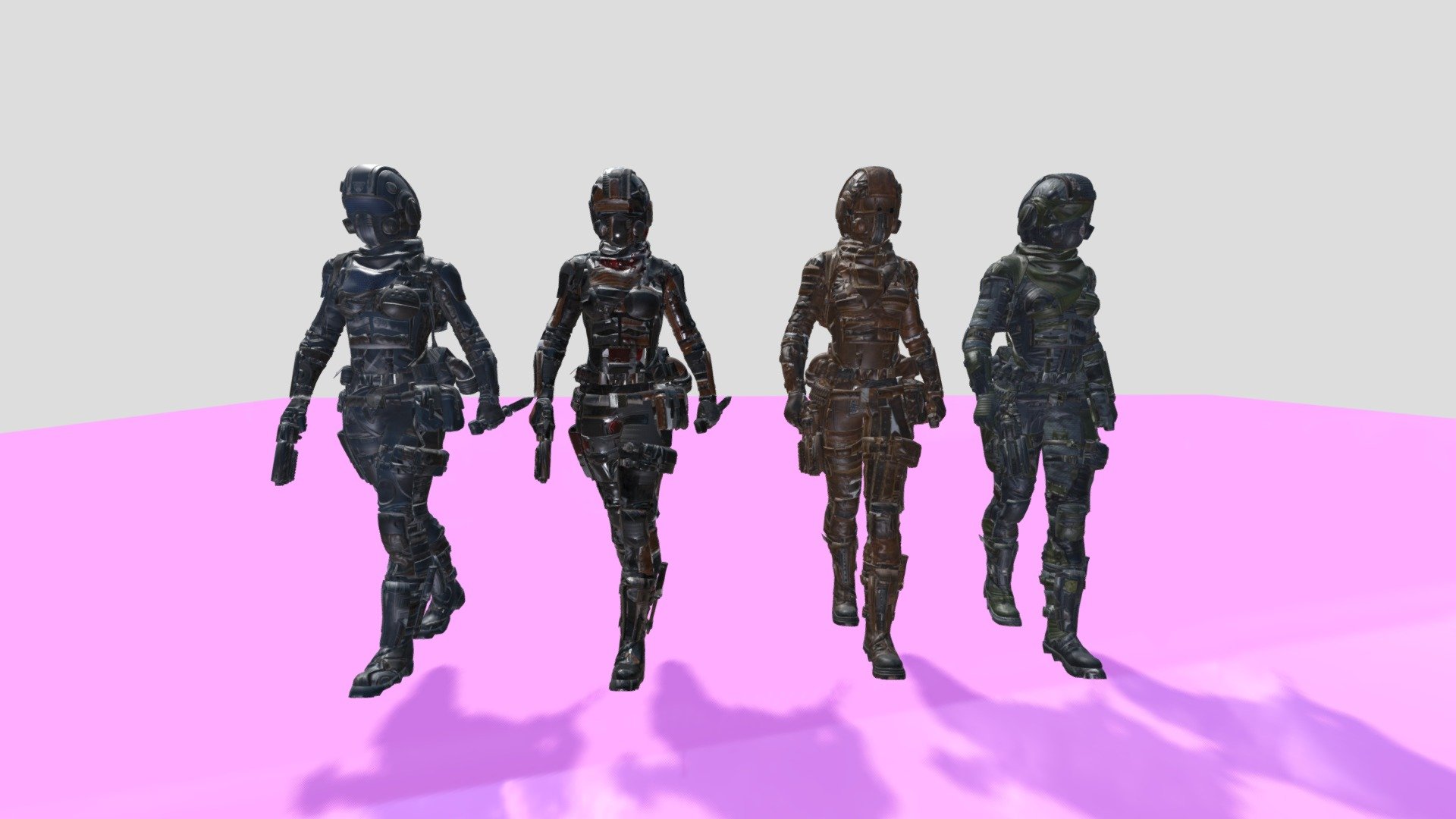 Game soldier character - 3D model by karthiksamuval [472c260] - Sketchfab