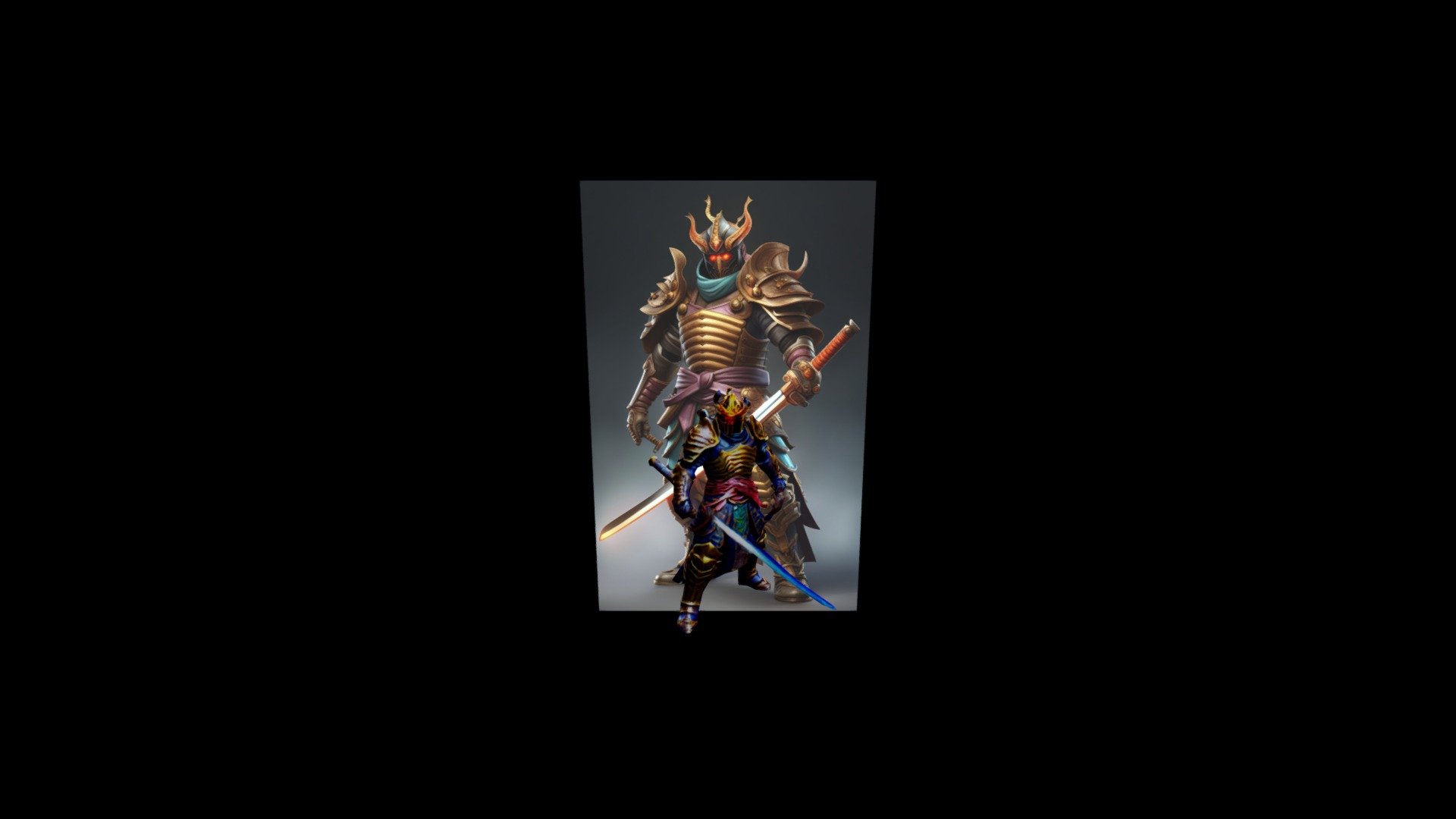 a video game character holding a sword An image - Download Free 3D ...