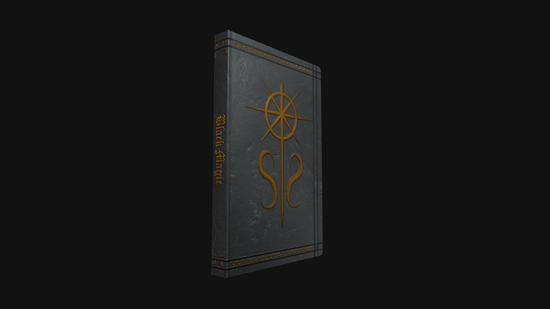Book Black Magic (Animated) - Download Free 3D model by Toni García ...