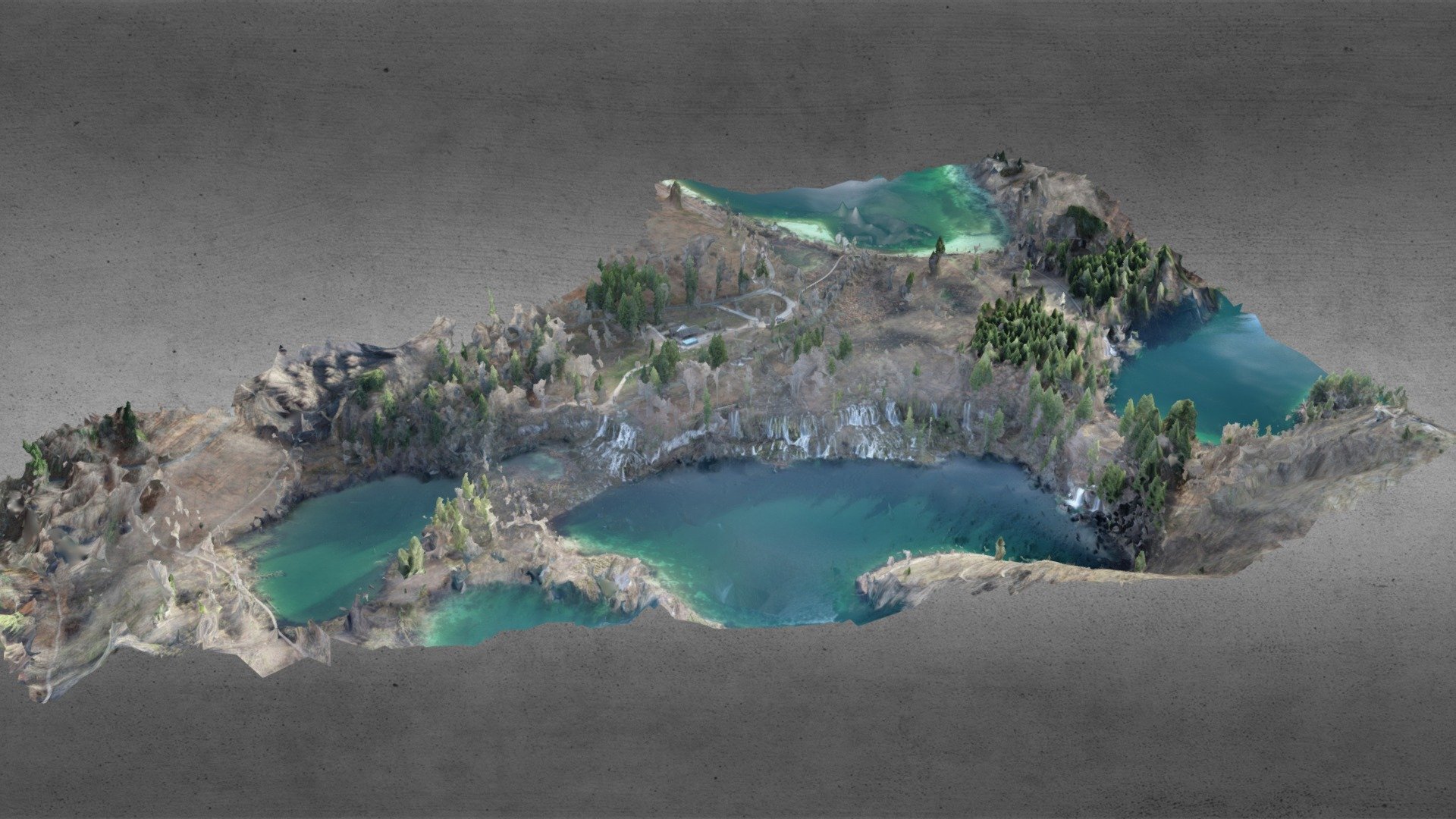 Plitvice Lakes National Park - 3D model by GEO-KOM D.O.O. (@geo-kom ...