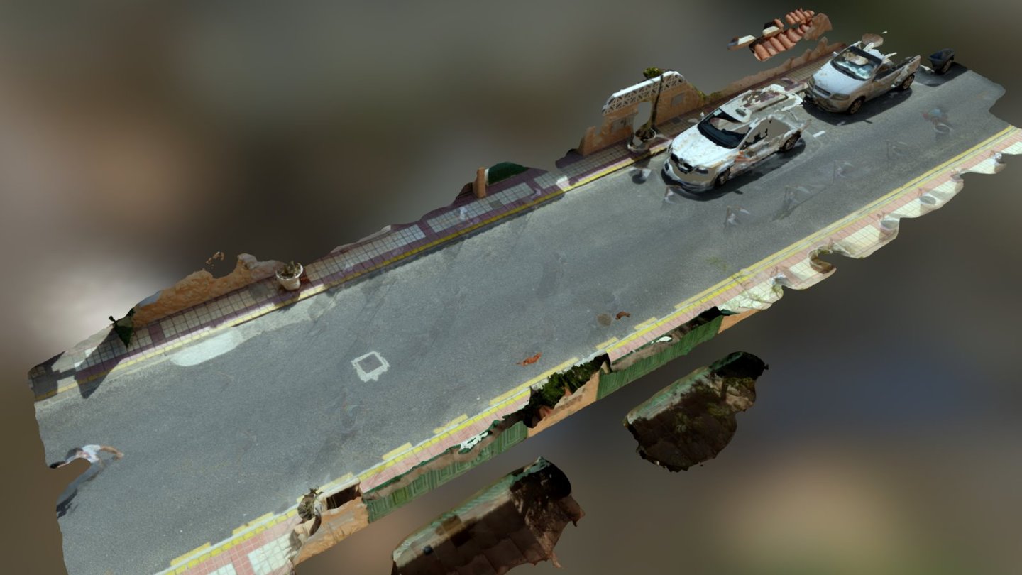 Piece Of Road Scan Test - 3D model by s_g_m [472f8ca] - Sketchfab