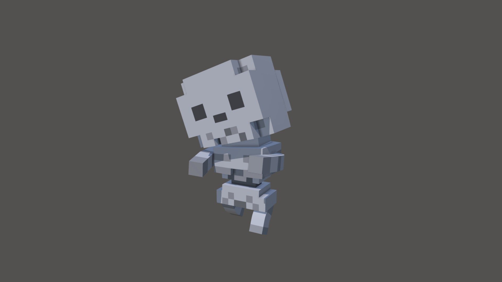 Voxel Skeleton Walking - 3D model by Aleeckhart [4730d6e] - Sketchfab