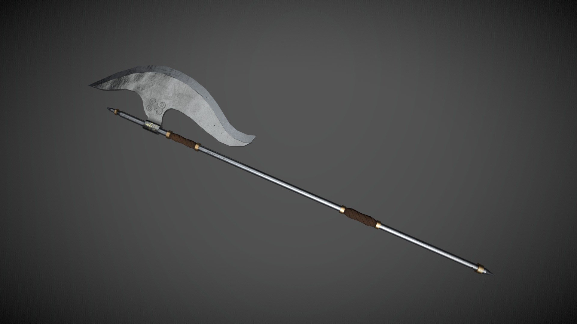 Halberd - Download Free 3D model by Monke (@cosmiccobra) [4731580 ...