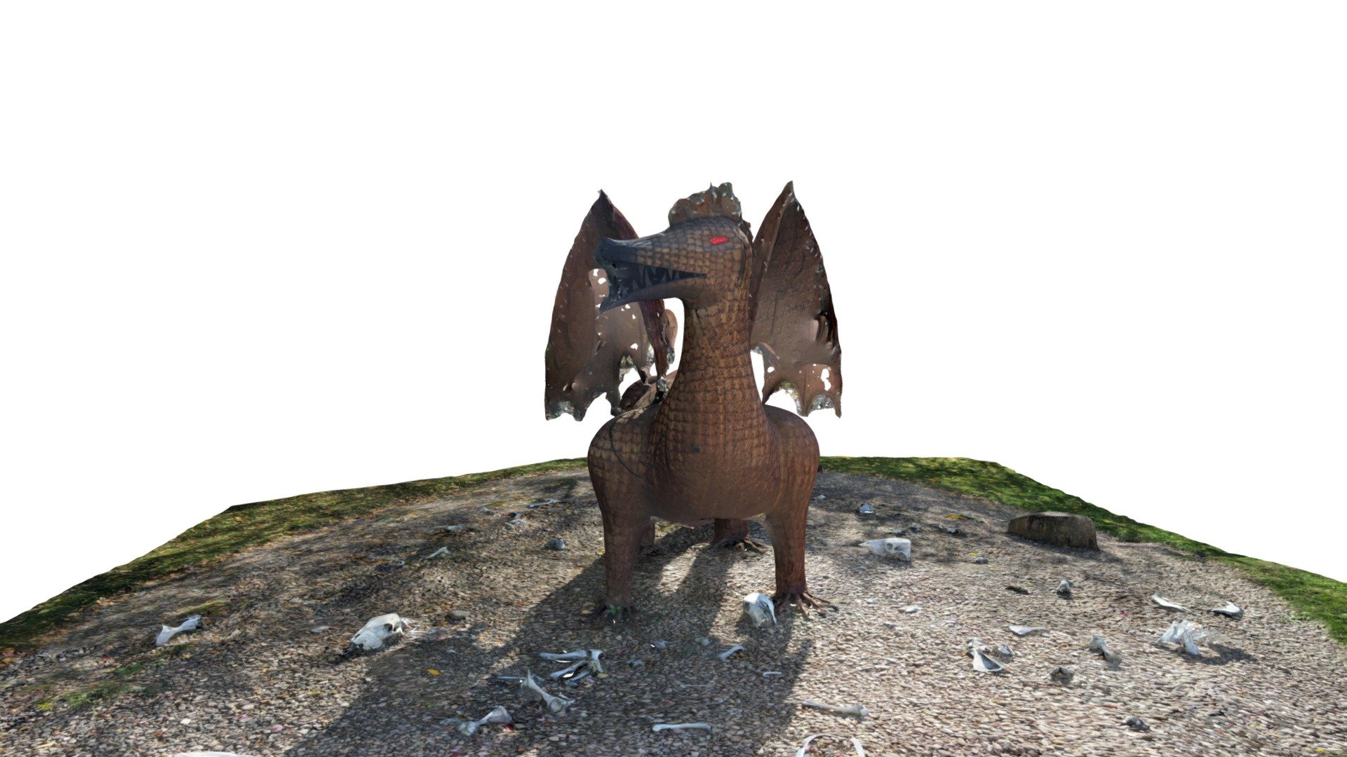 Rusty the Dragon - Ogilvie MN - 3D model by Drones Over Minnesota LLC ...