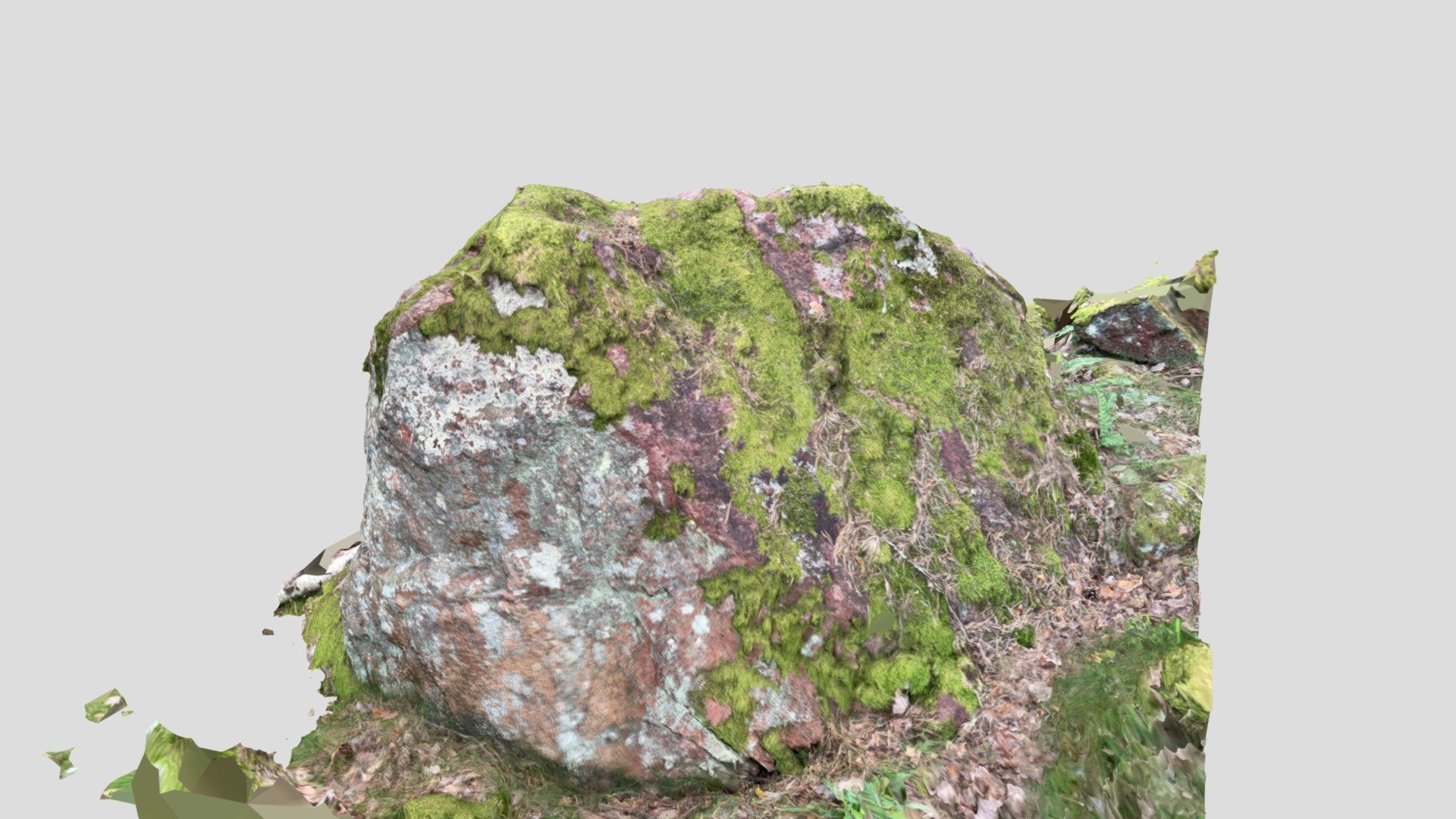 Mossy Rock - Forest - 3D model by Majzim [47322b2] - Sketchfab