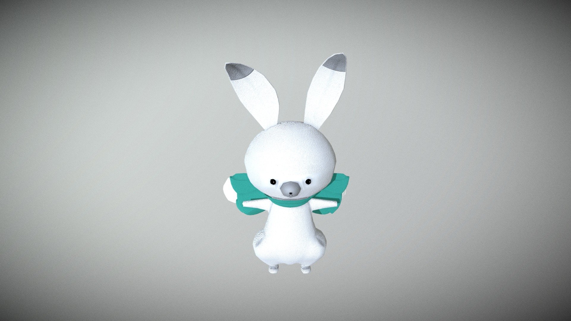 Rabbit Snow - 3D model by Drixzat [4732e5c] - Sketchfab