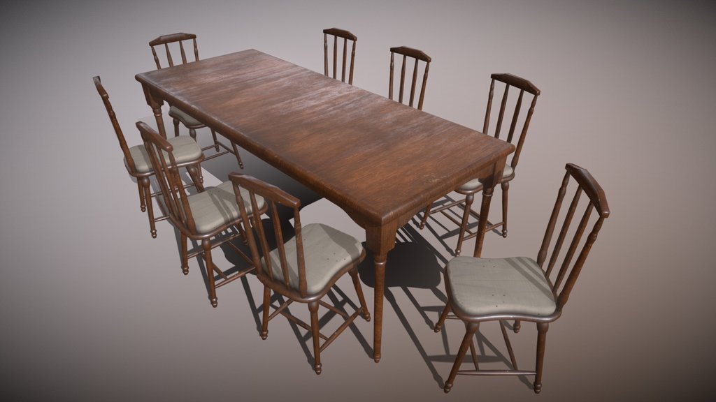 dining tables - A 3D model collection by lcdcabinets - Sketchfab