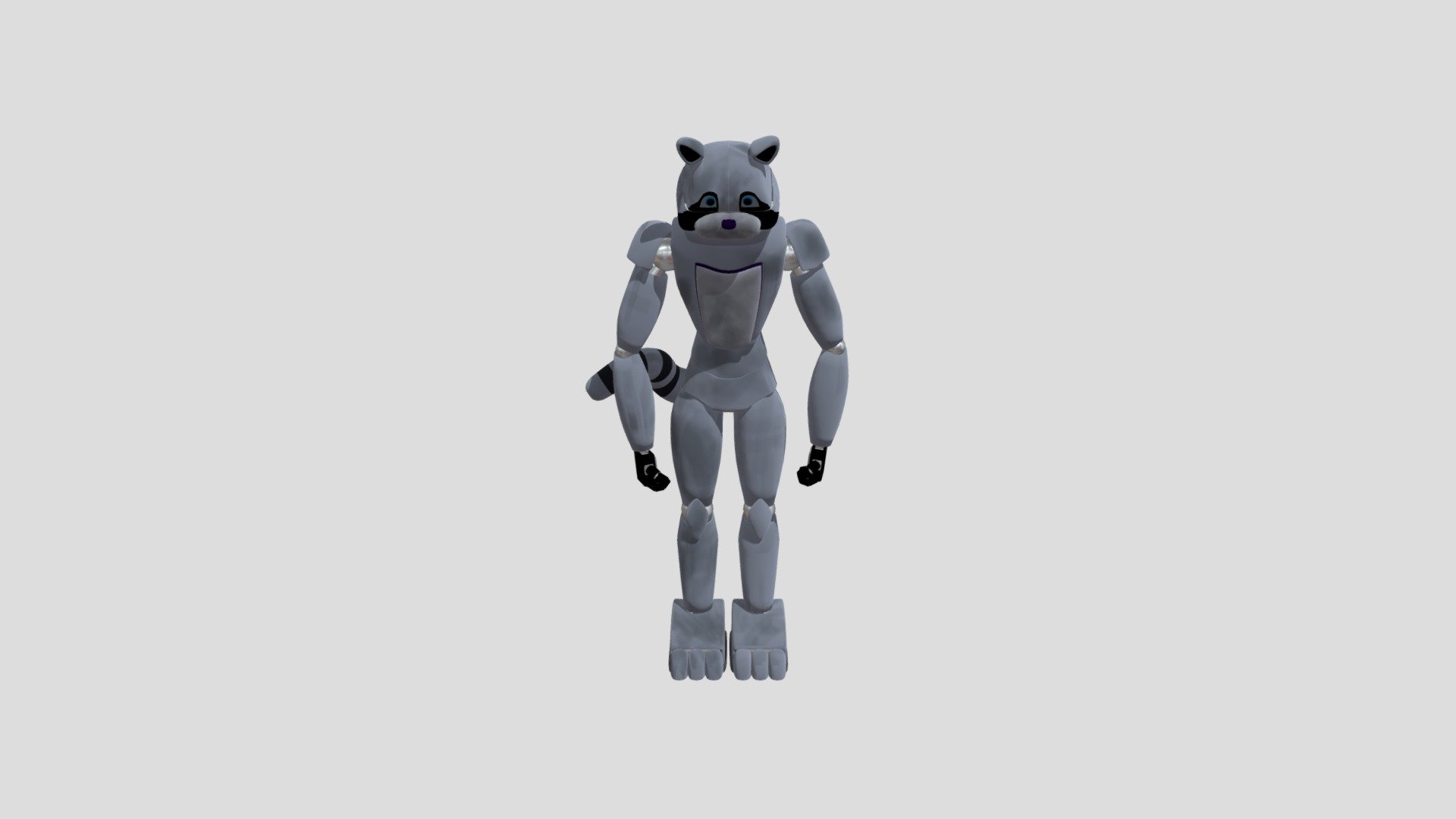 Ranty The Raccoon Animatronic (READ DISCRIPTION) - 3D model by Stewie ...