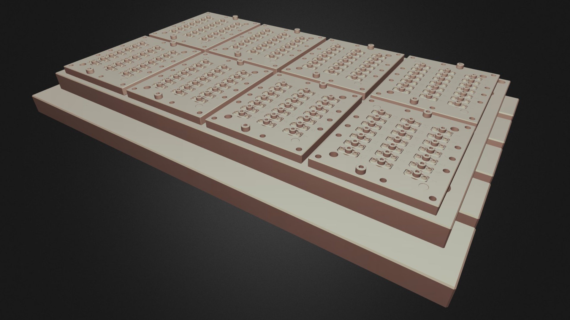 CNC Machine Fixture for Slot Nut Plate - Buy Royalty Free 3D model by ...