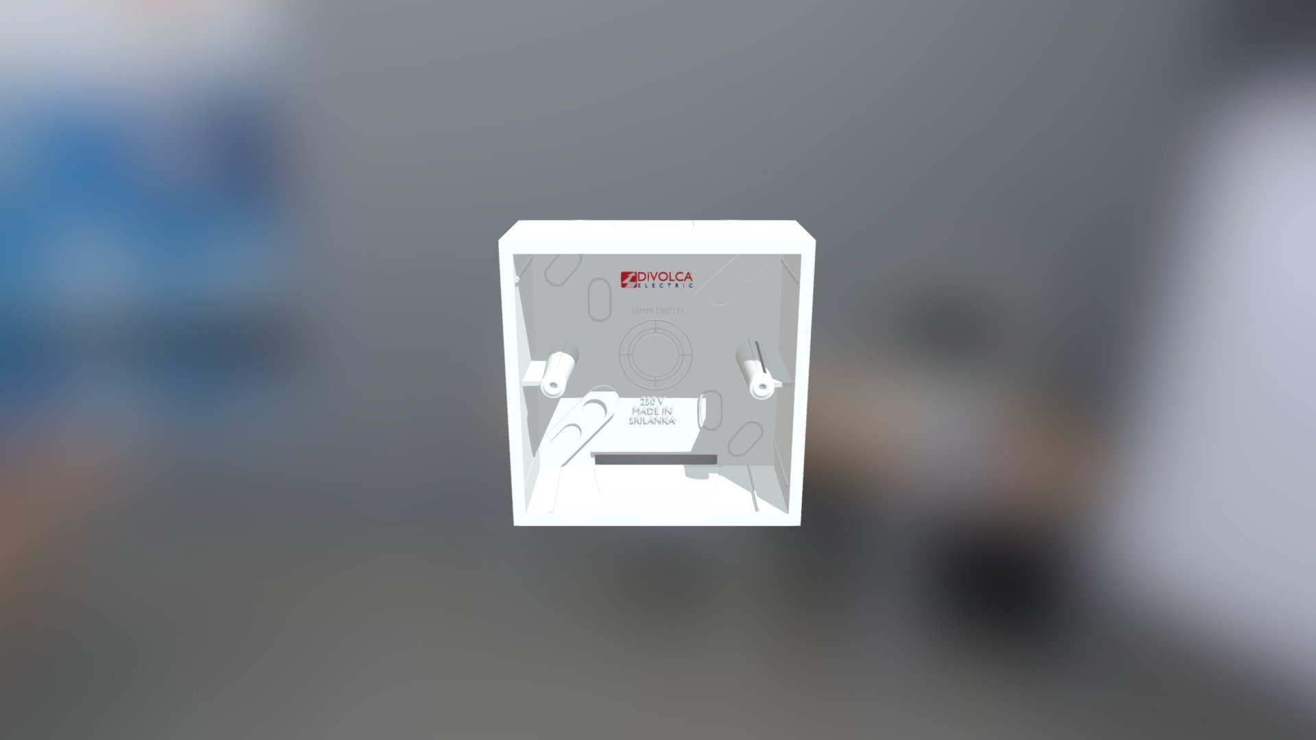 Single Surface Box 35mm - Download Free 3D model by 360 product view ...