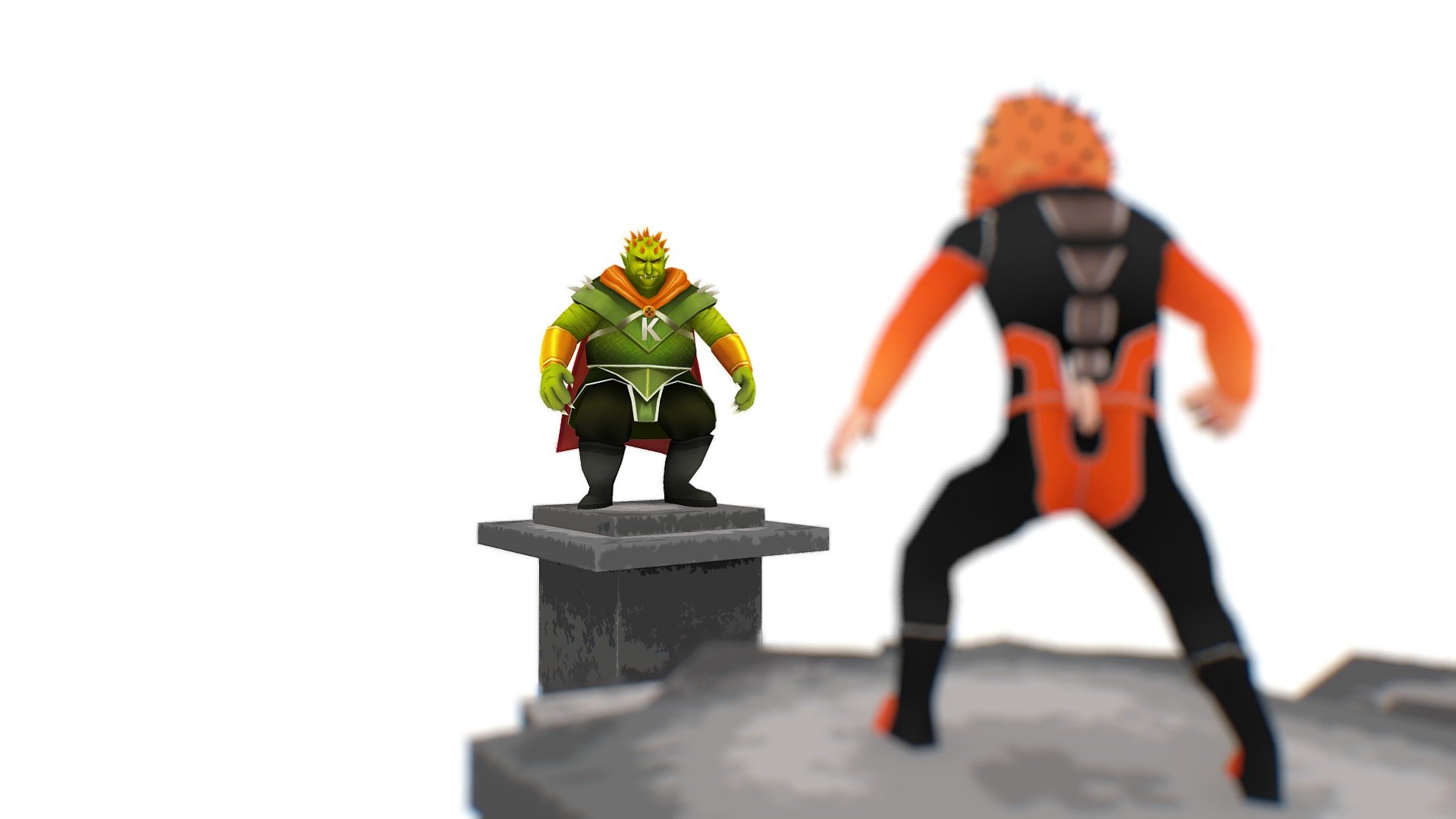 King Kale - 3D model by Sumeet Arora (@ls.rightbrain) [473d505] - Sketchfab