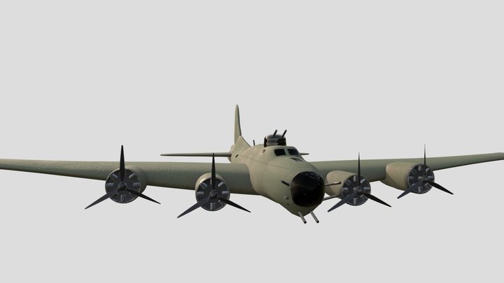 B-17 3D models - Sketchfab