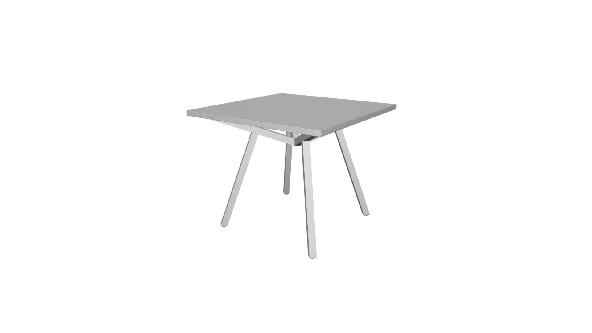 Forte dining table square 90x90. DG-HOME - 3D model by dg-home.ru ...