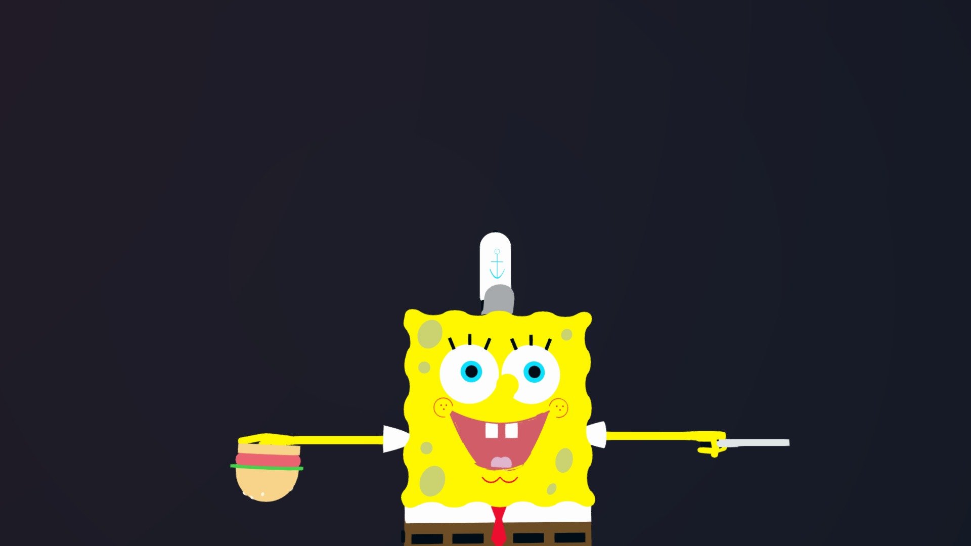Spongebob—Defeated - Download Free 3D model by ᗰOᑎKEY ᗪ. ᒪᑌᖴᖴY ...