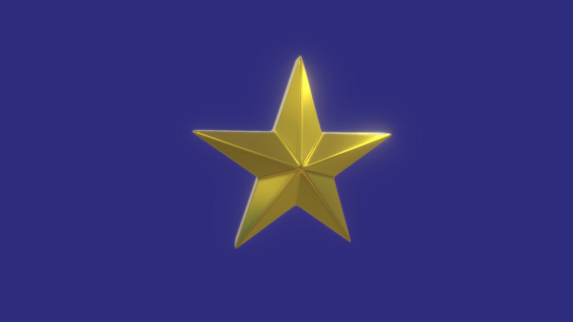 Star - Download Free 3D model by NewBlenderUser (@watonadam) [47423b6 ...