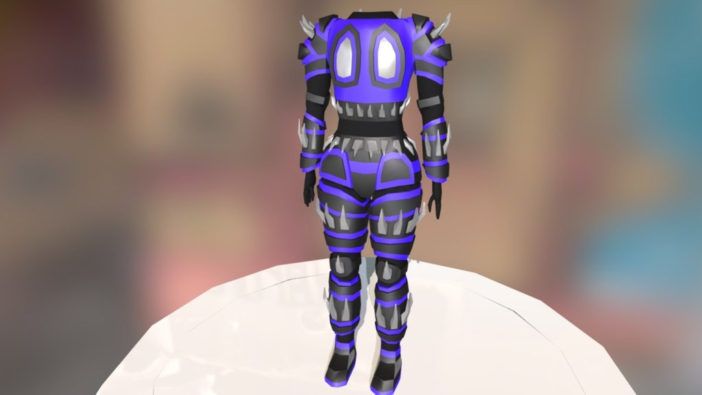 Spiked Armor - (V-2.98) - 3D model by Nathan (@nathanday) [4743c30 ...