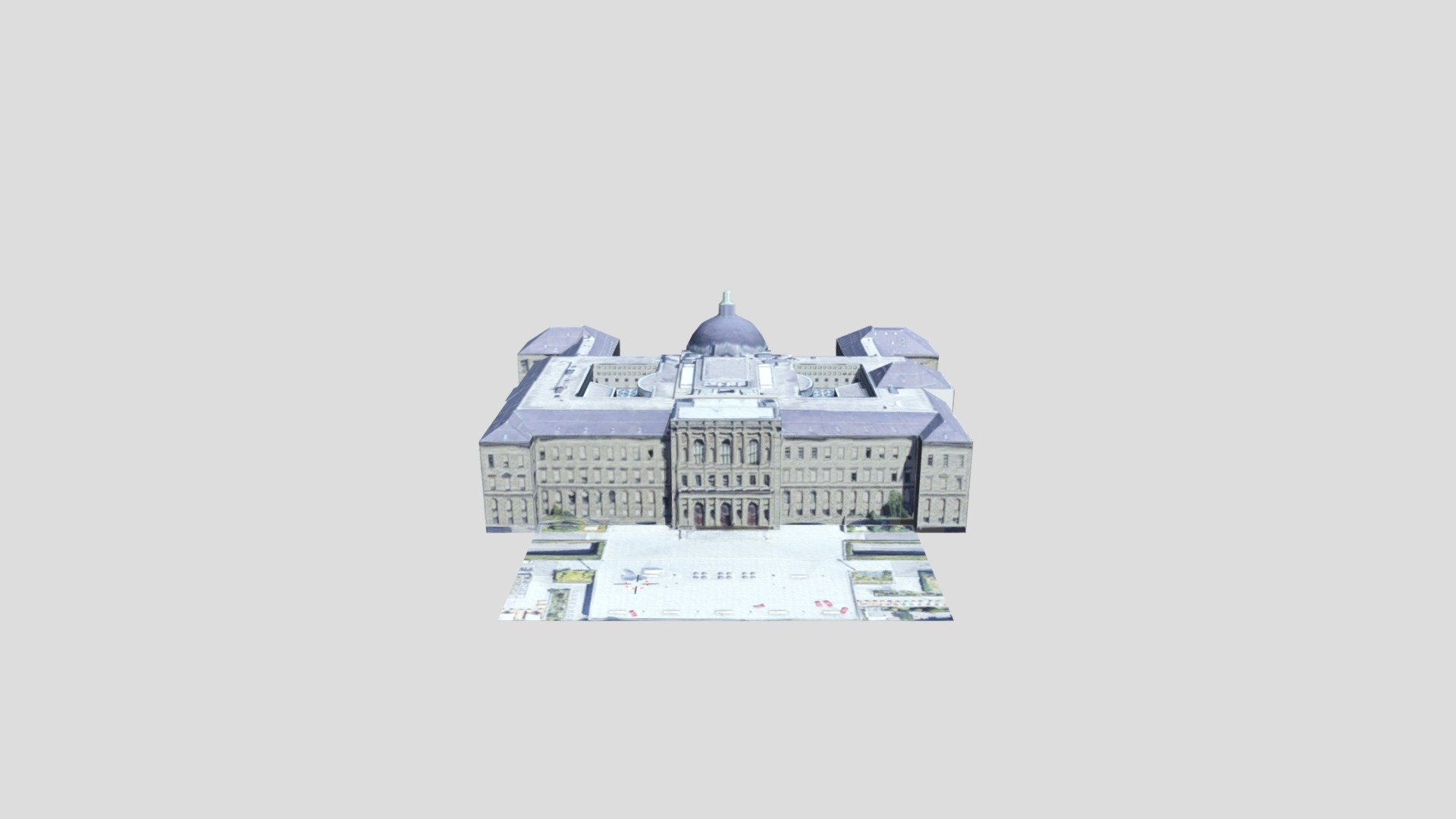 Zurich Polytechnic Institute - 3D model by QuangDuc [4744ccd] - Sketchfab
